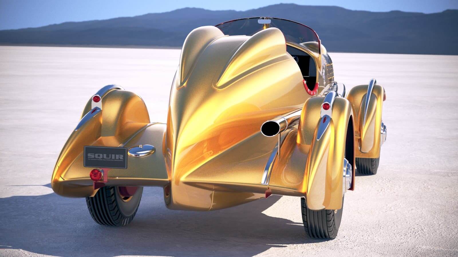 Duesenberg SJ Special Mormon Meteor 1935 (V-Ray) 3D Model by SQUIR