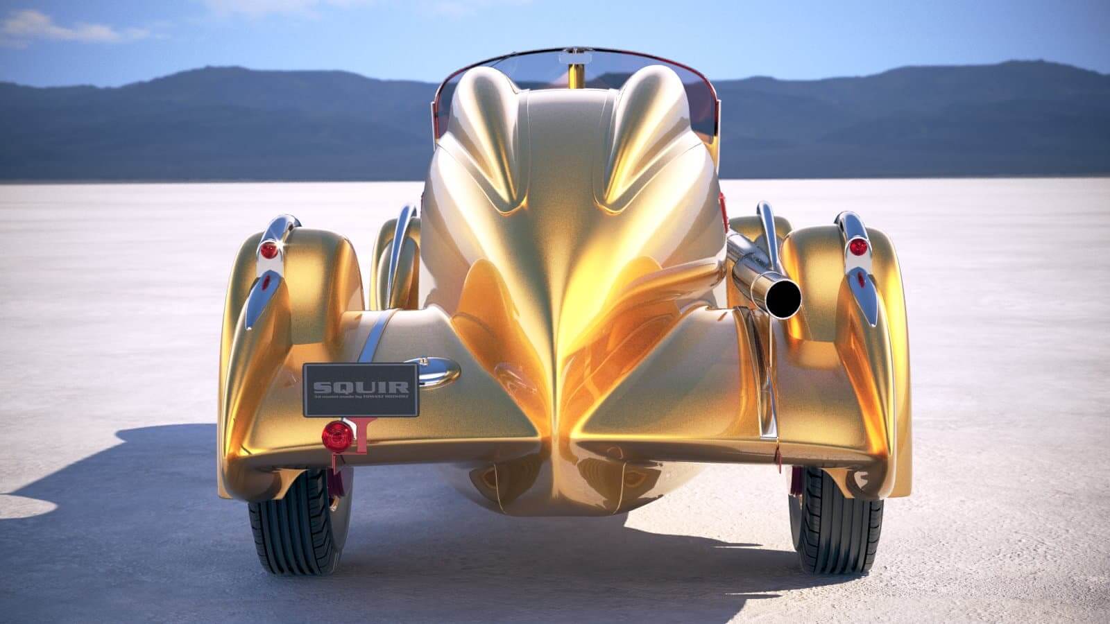 Duesenberg SJ Special Mormon Meteor 1935 (V-Ray) 3D Model by SQUIR