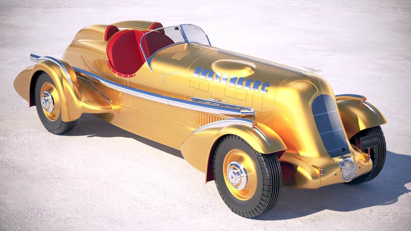 Duesenberg SJ Special Mormon Meteor 1935 (V-Ray) 3D Model by SQUIR