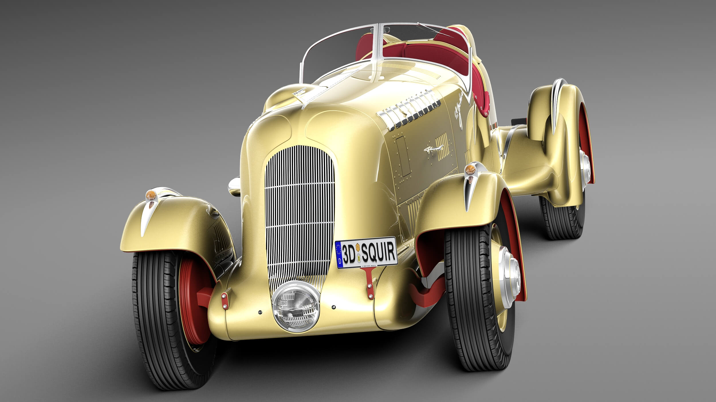 Duesenberg SJ Special Mormon Meteor 1935 - 3D Model by SQUIR
