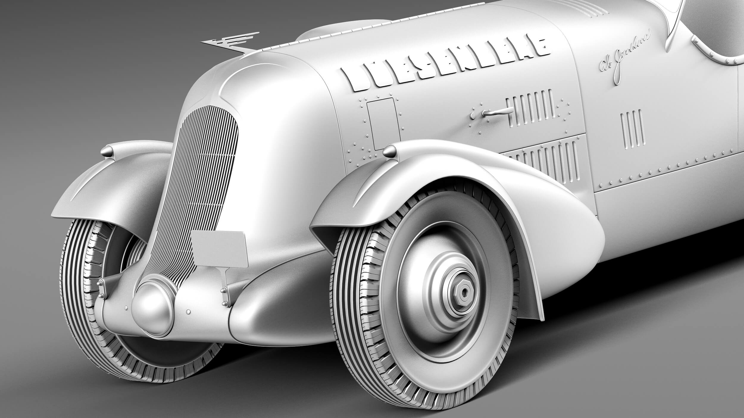 Duesenberg SJ Special Mormon Meteor 1935 - 3D Model by SQUIR