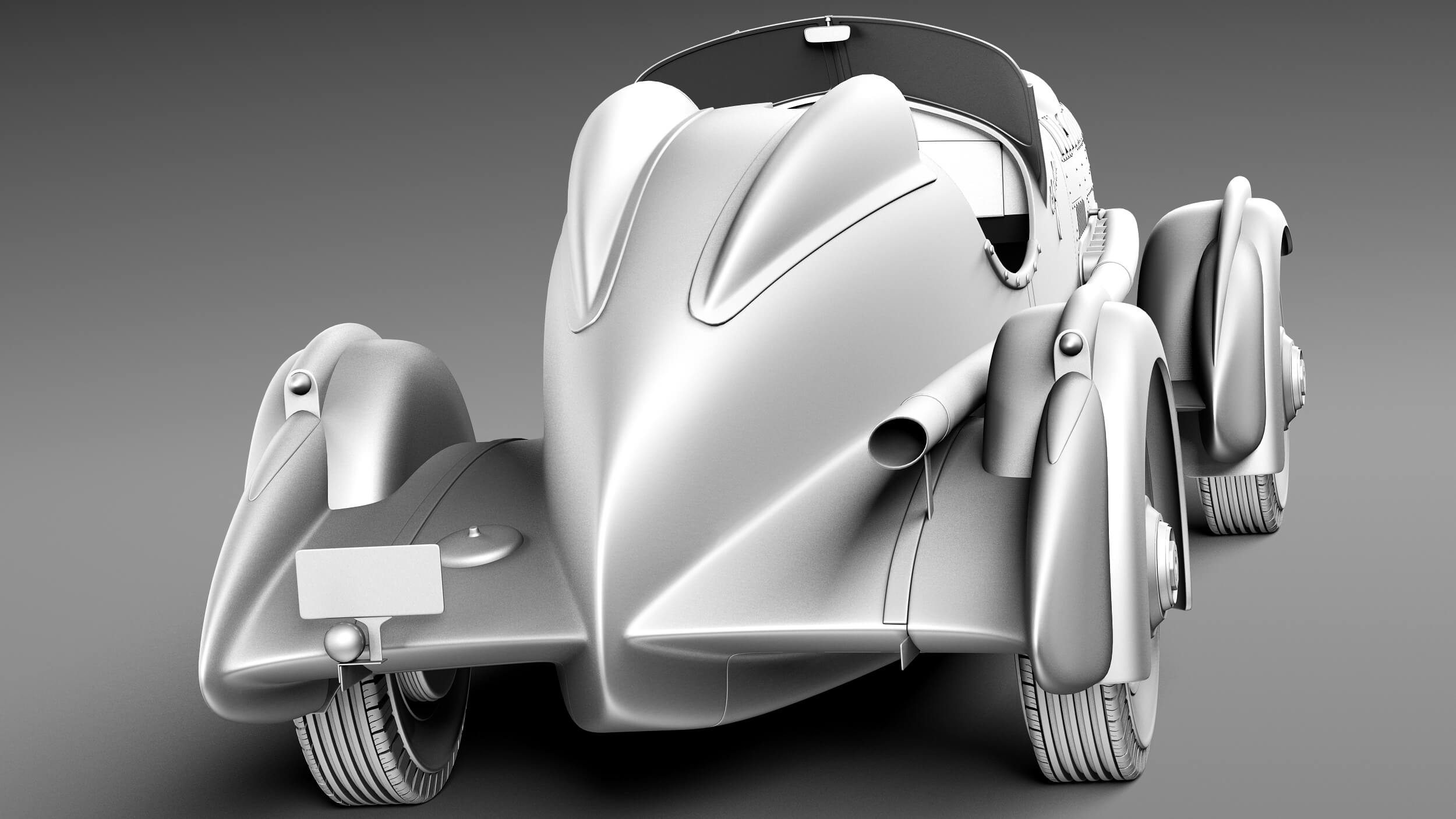 Duesenberg SJ Special Mormon Meteor 1935 - 3D Model by SQUIR