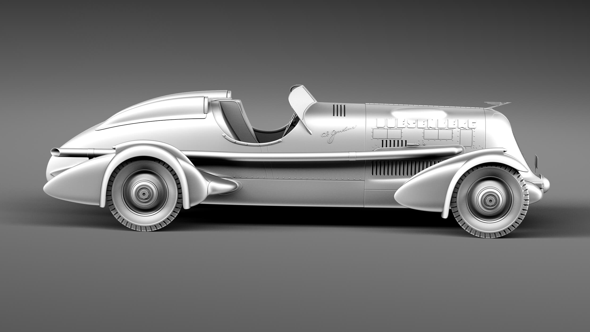 Duesenberg SJ Special Mormon Meteor 1935 - 3D Model by SQUIR