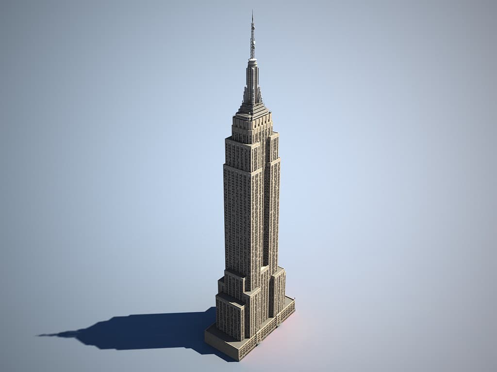 Empire State Building - 3D Model by SQUIR