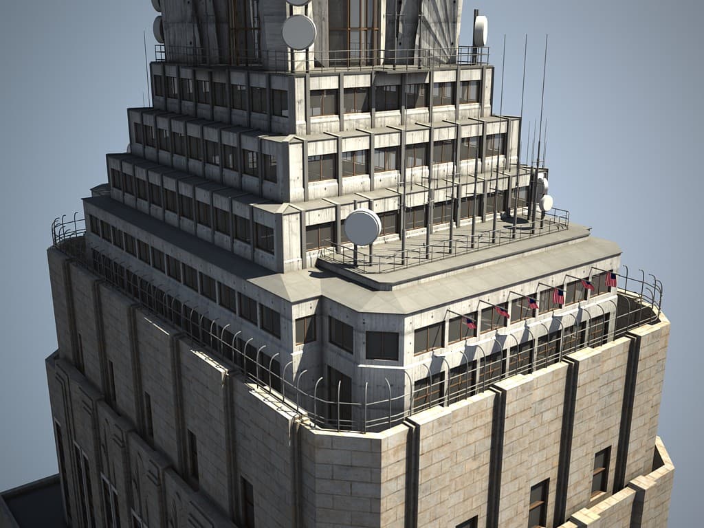 Empire State Building - 3D Model by SQUIR
