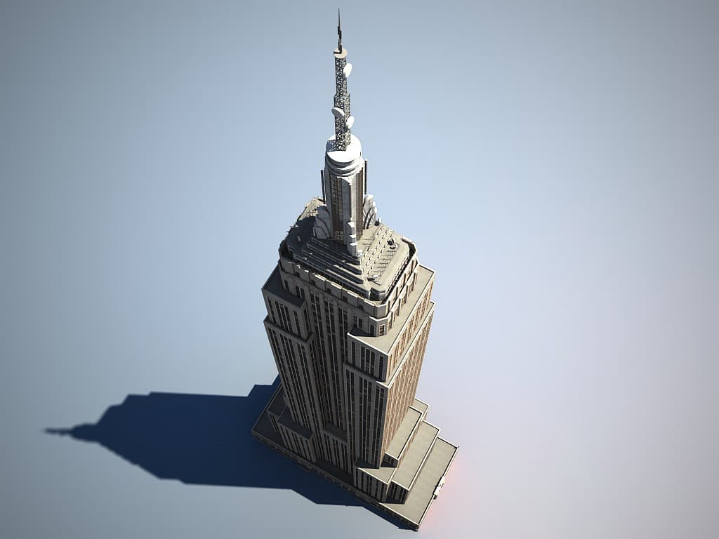 Empire State Building - 3D Model by SQUIR