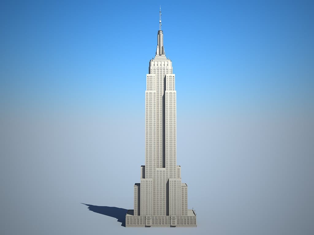 Empire State Building - 3D Model by SQUIR