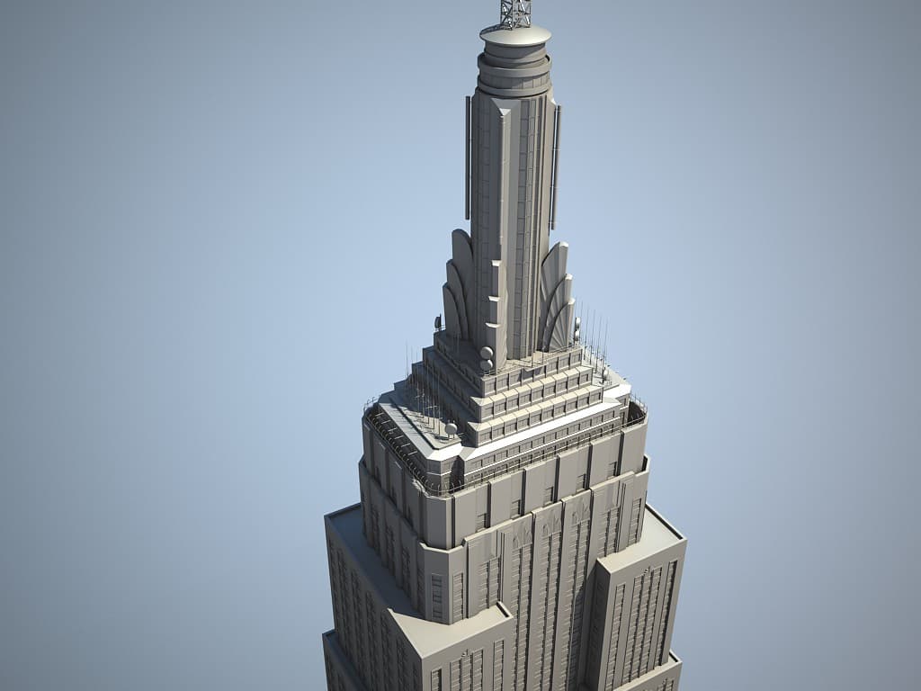 Empire State Building - 3D Model by SQUIR