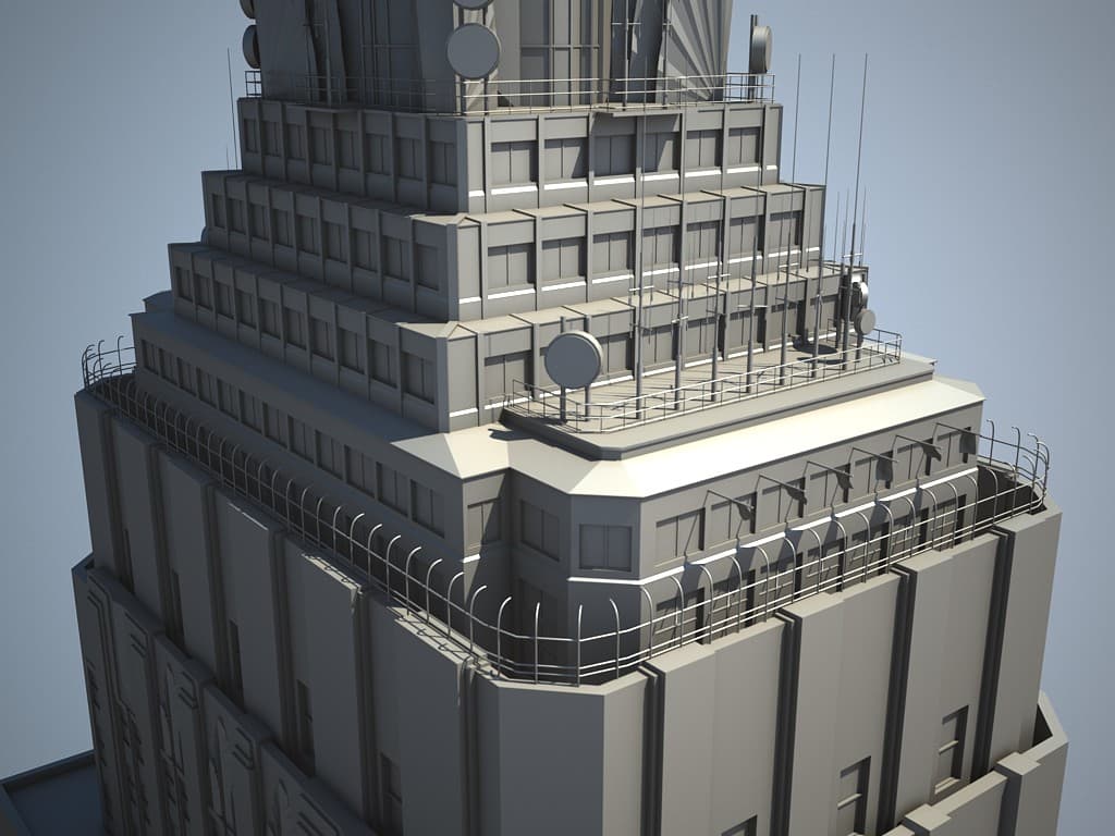 Empire State Building - 3D Model by SQUIR