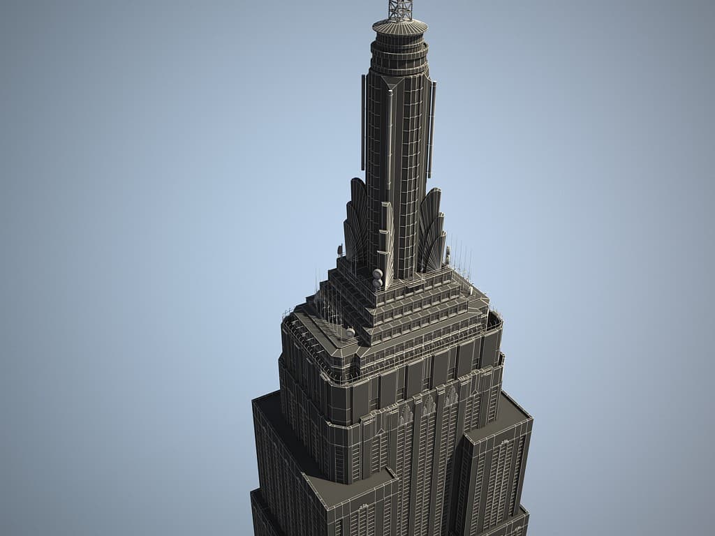 Empire State Building - 3D Model by SQUIR