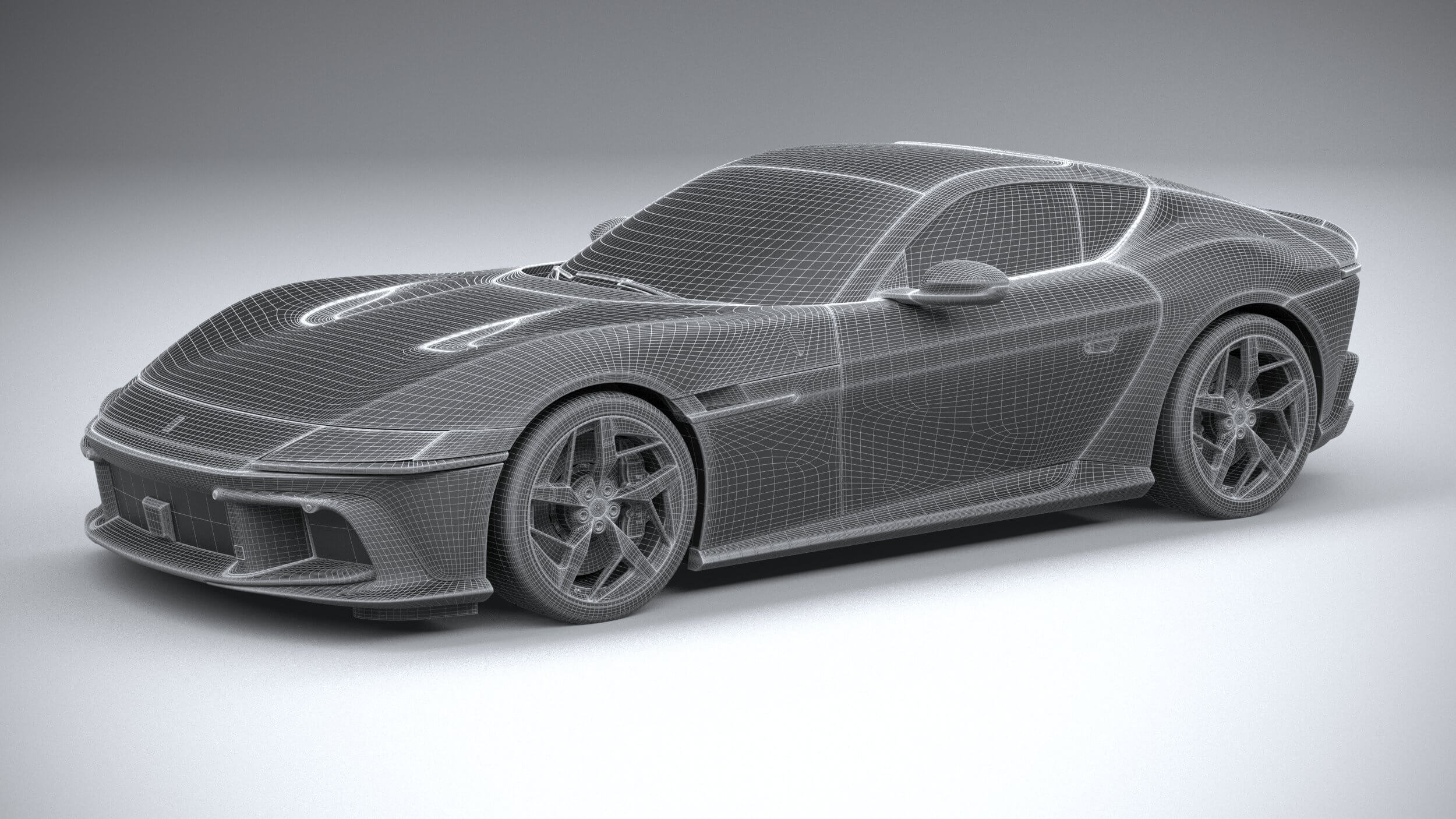 Ferrari 12Cilindri 2025 - 3D Model by SQUIR