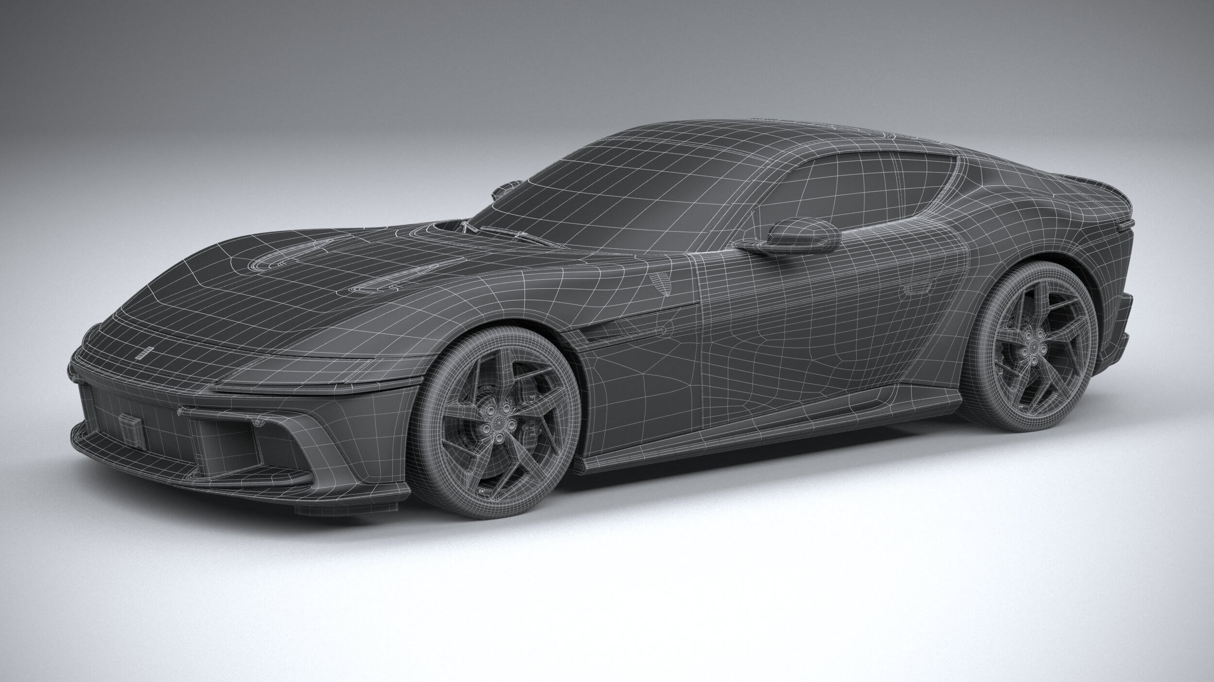 Ferrari 12Cilindri 2025 - 3D Model by SQUIR