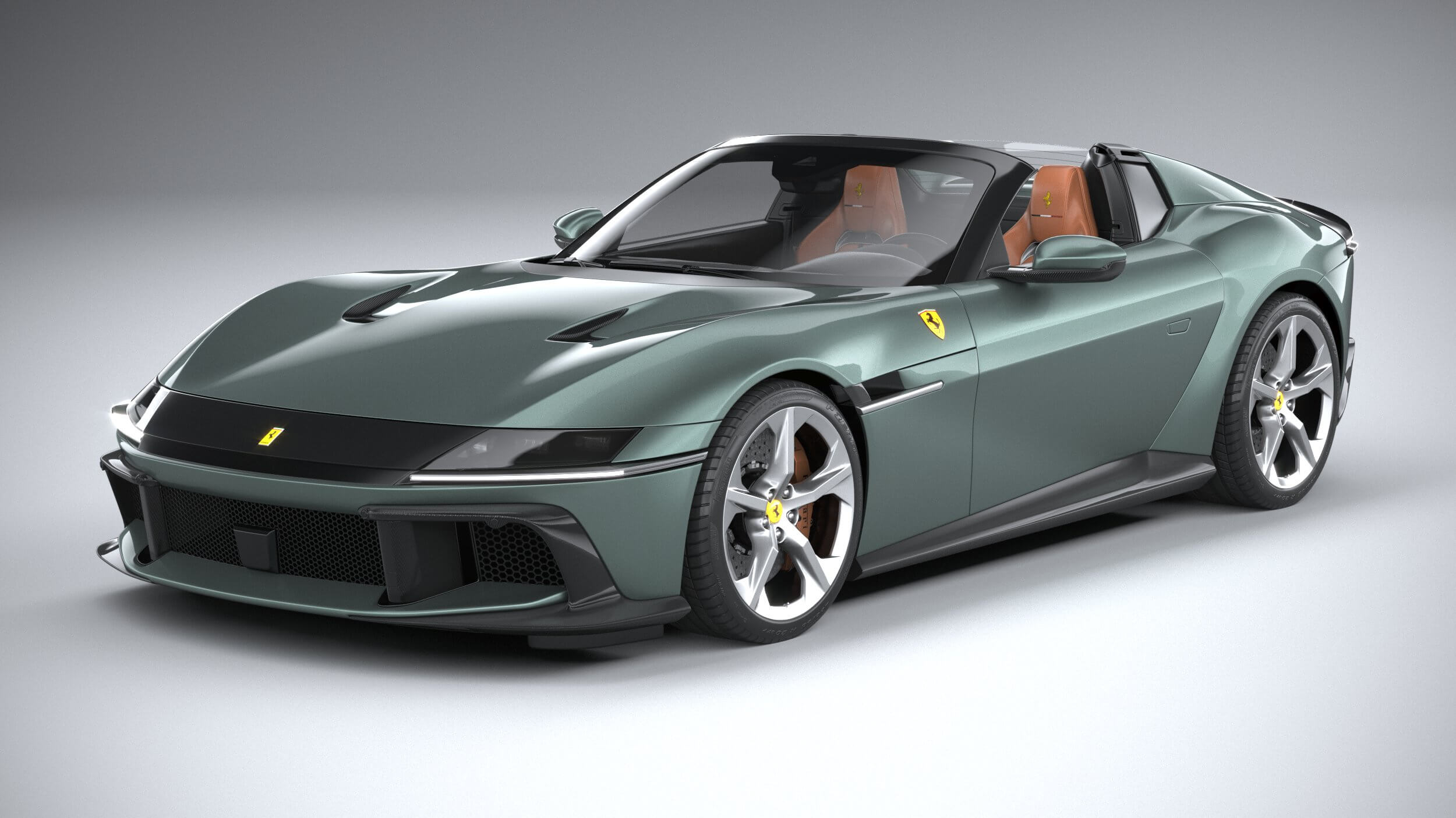 Ferrari 12Cilindri Spider 2025 - 3D Model by SQUIR