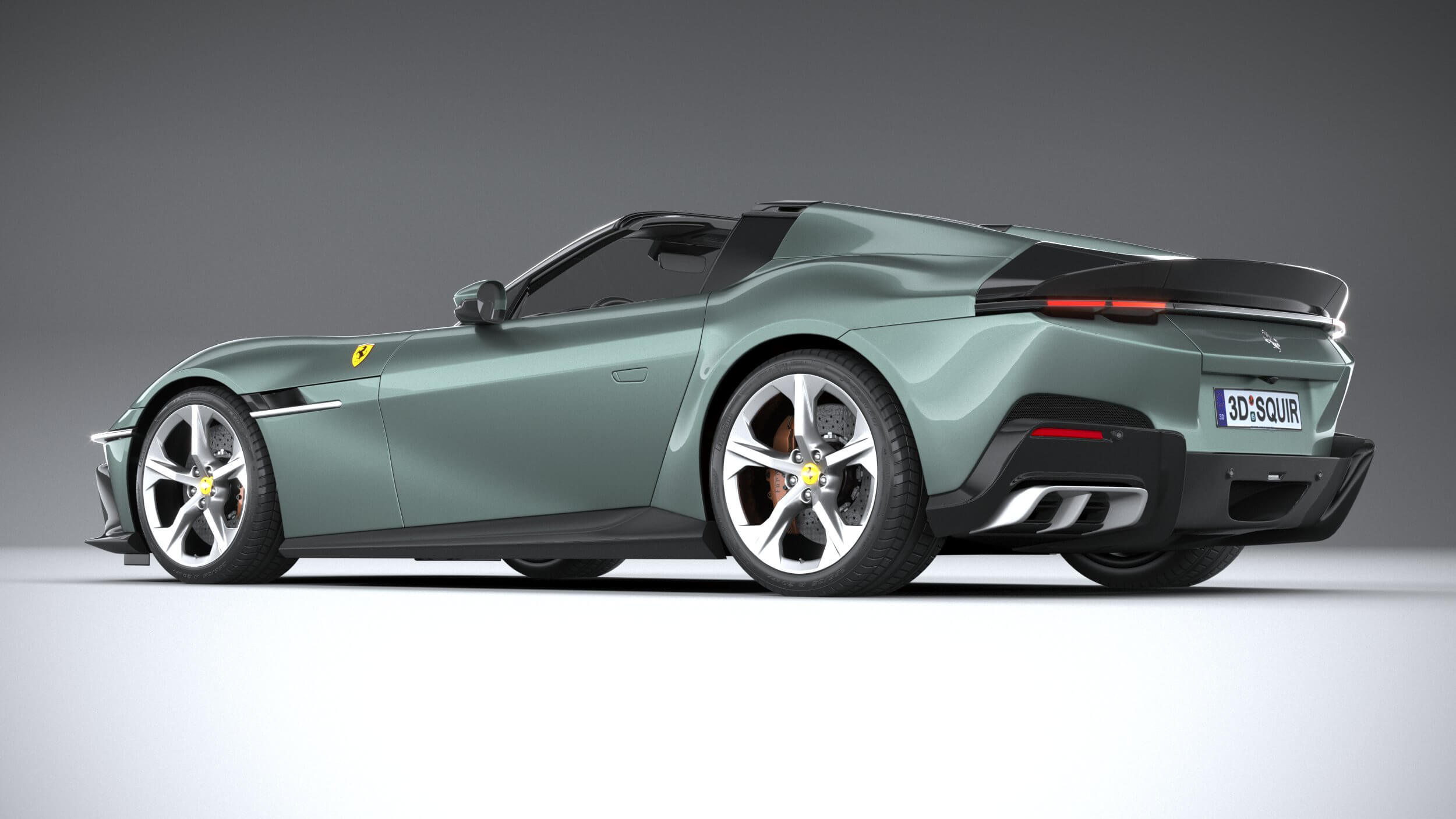 Ferrari 12Cilindri Spider 2025 - 3D Model by SQUIR