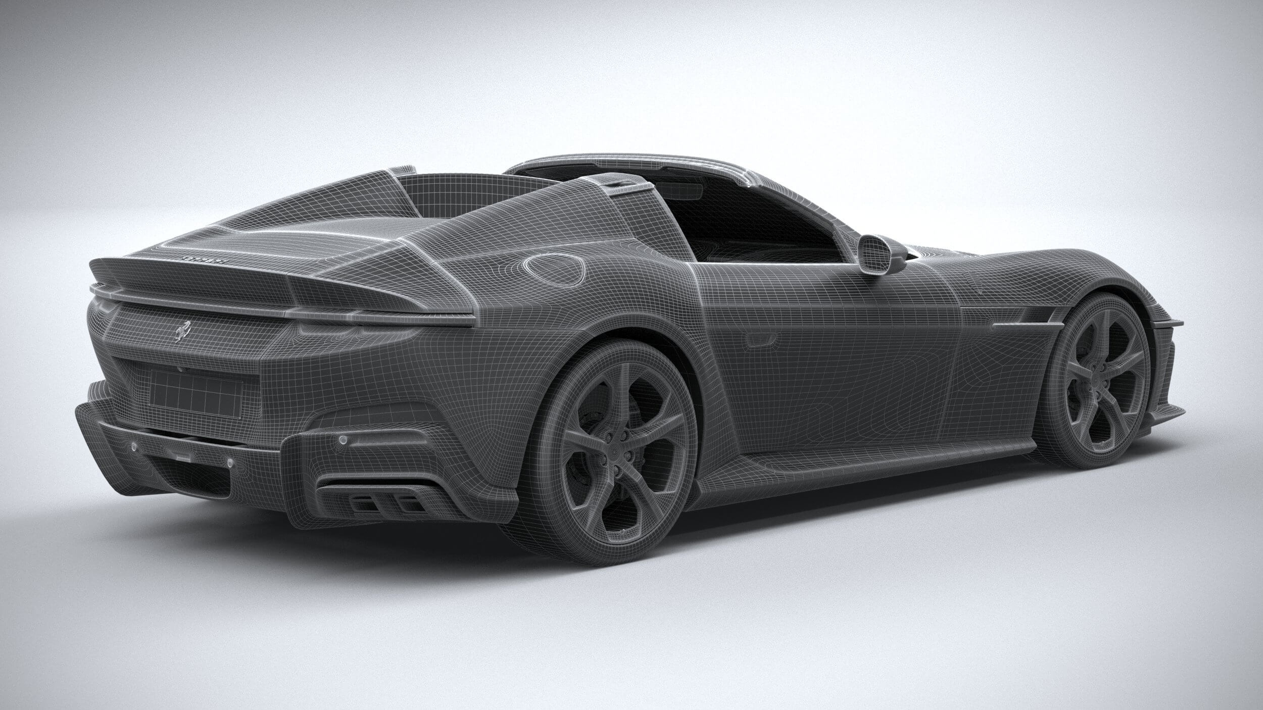 Ferrari 12Cilindri Spider 2025 - 3D Model by SQUIR