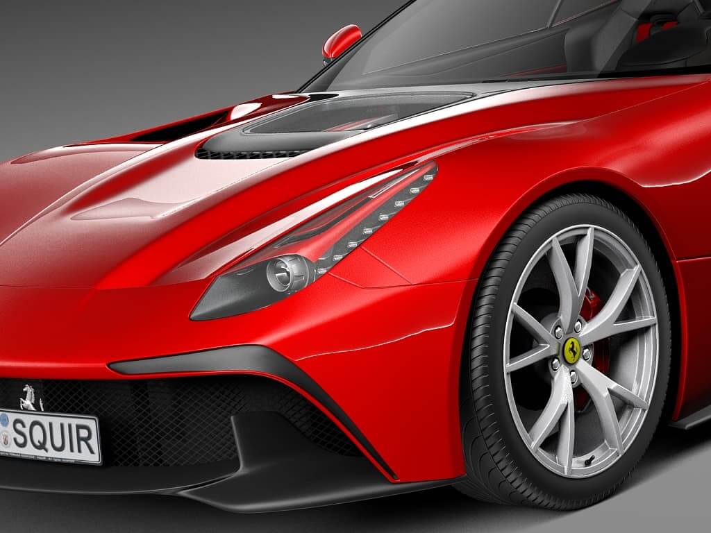 Ferrari F12 TRS Roadster 2015 - 3D Model by SQUIR