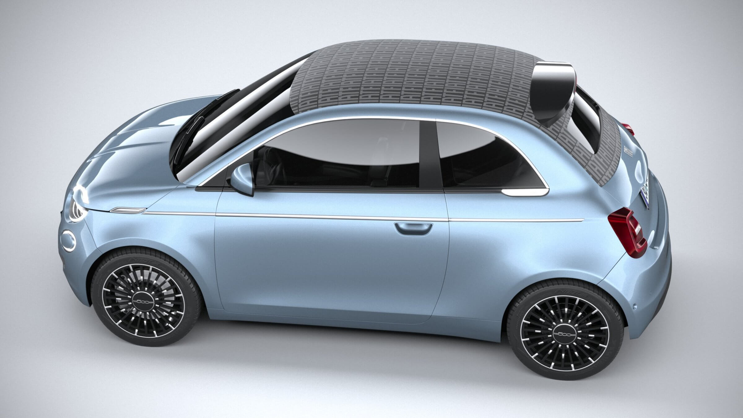 Fiat 500 La Prima 2021 - 3D Model by SQUIR
