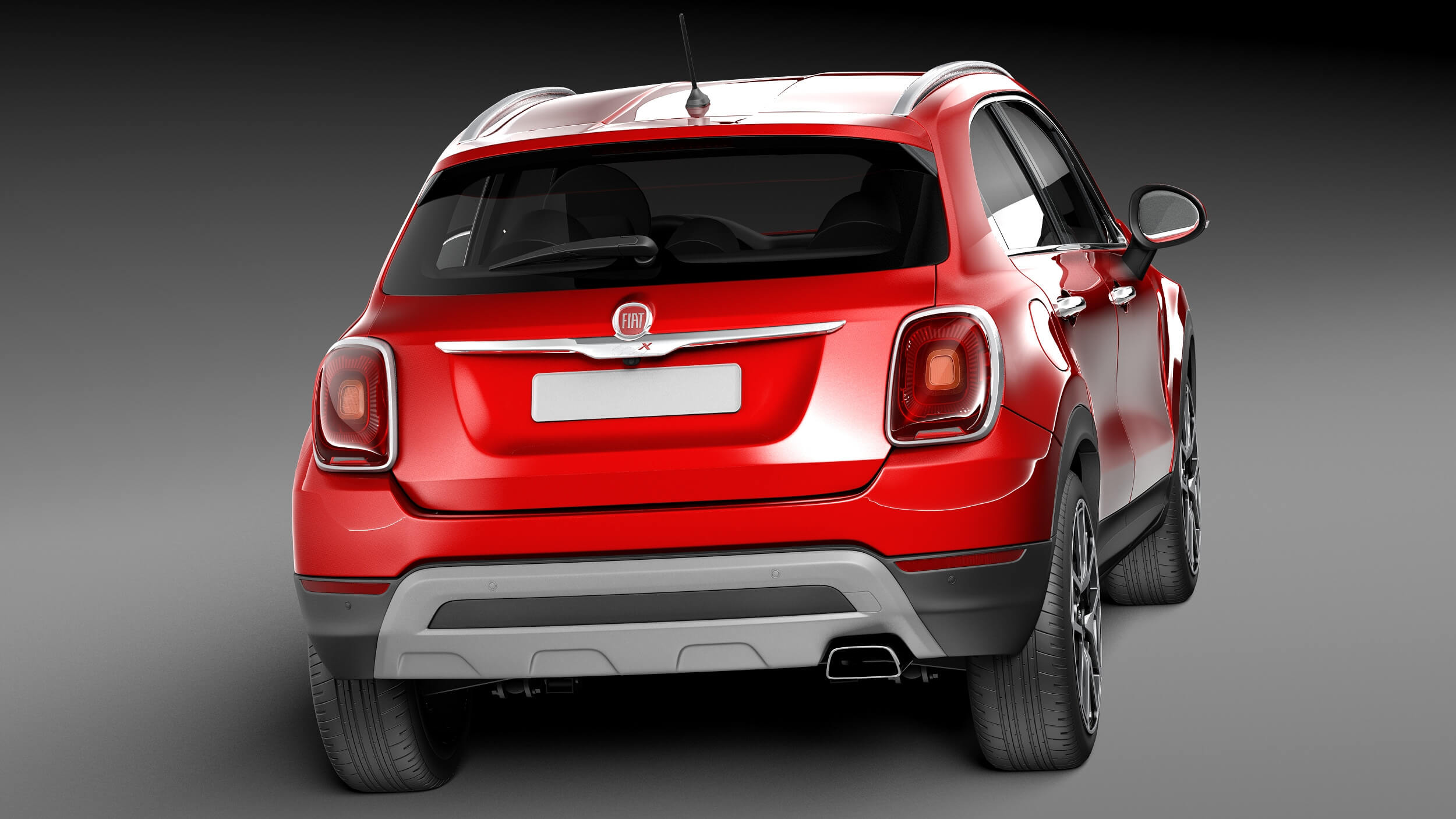 Fiat 500X Cross 2015 - 3D Model by SQUIR