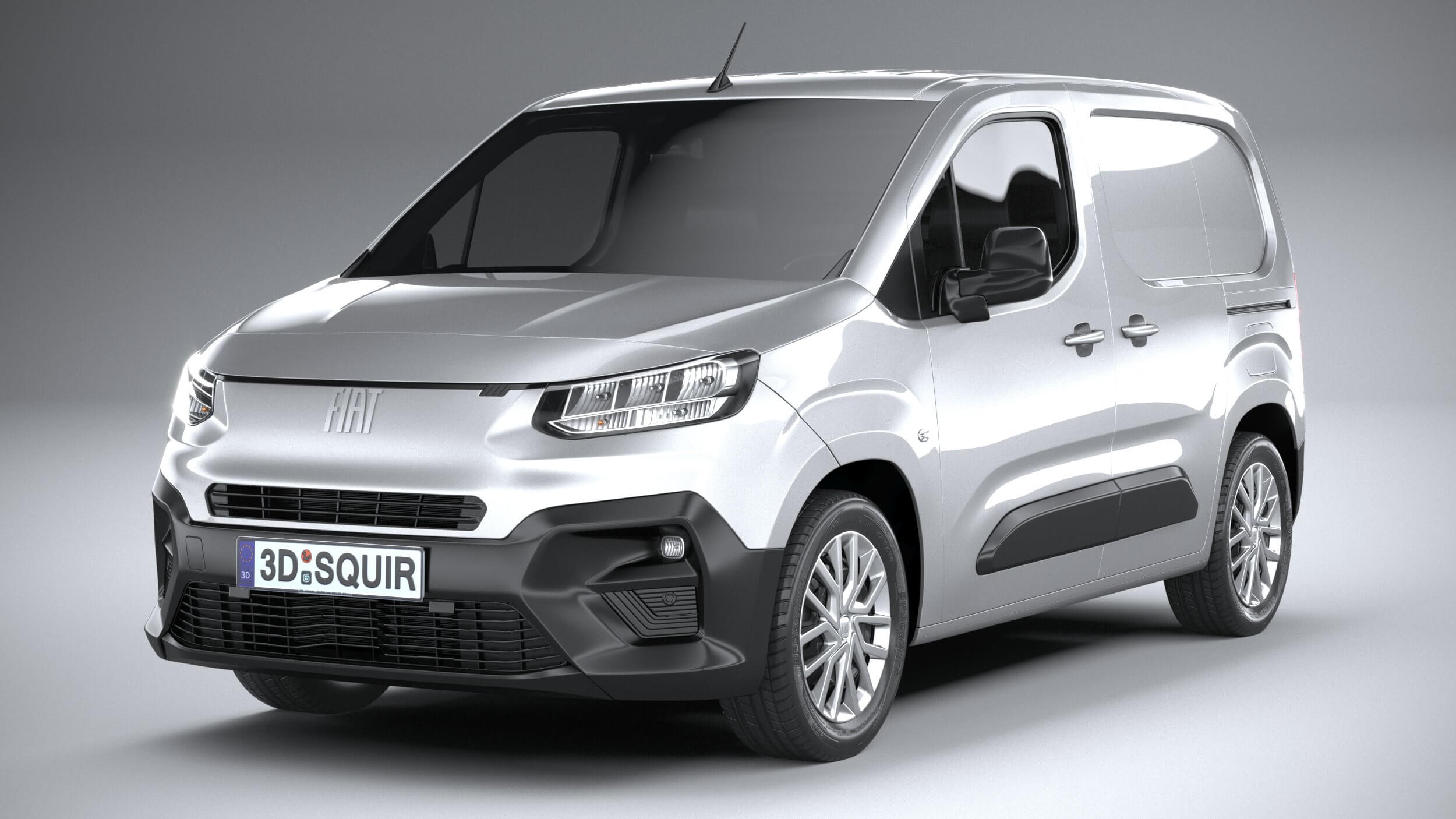 Fiat Doblo 2024 - 3D Model by SQUIR