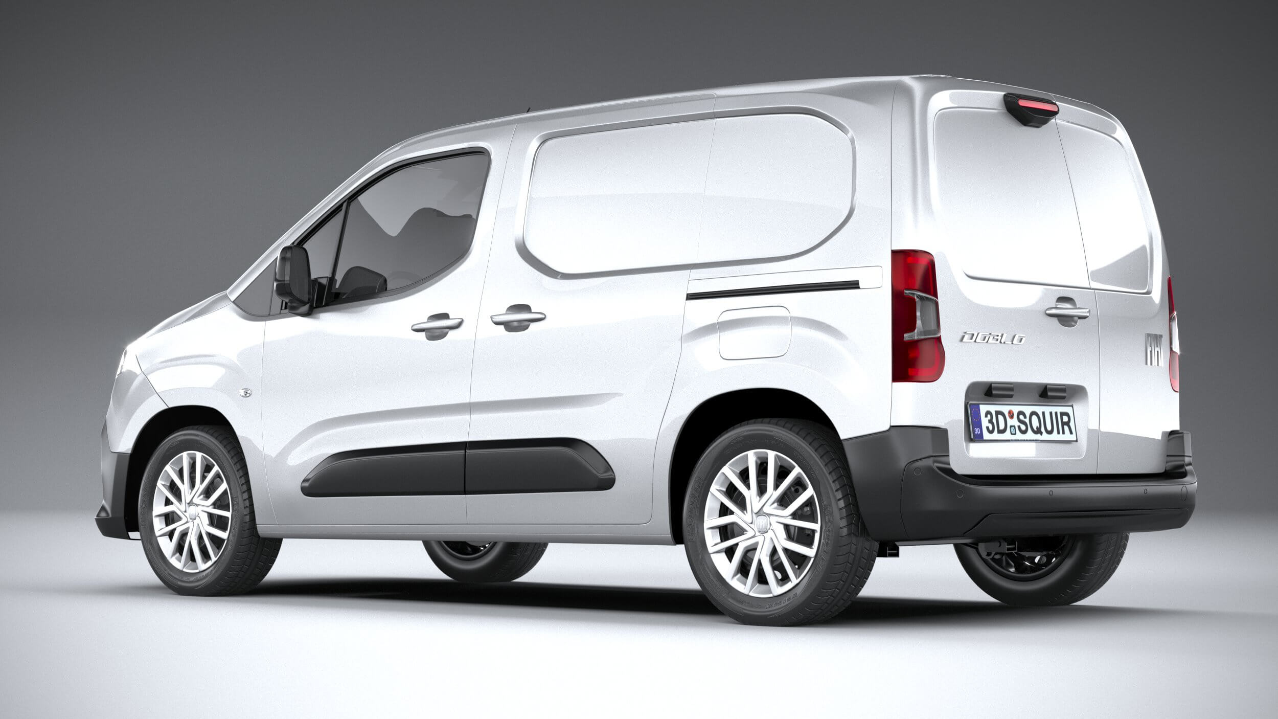Fiat Doblo 2024 - 3D Model by SQUIR