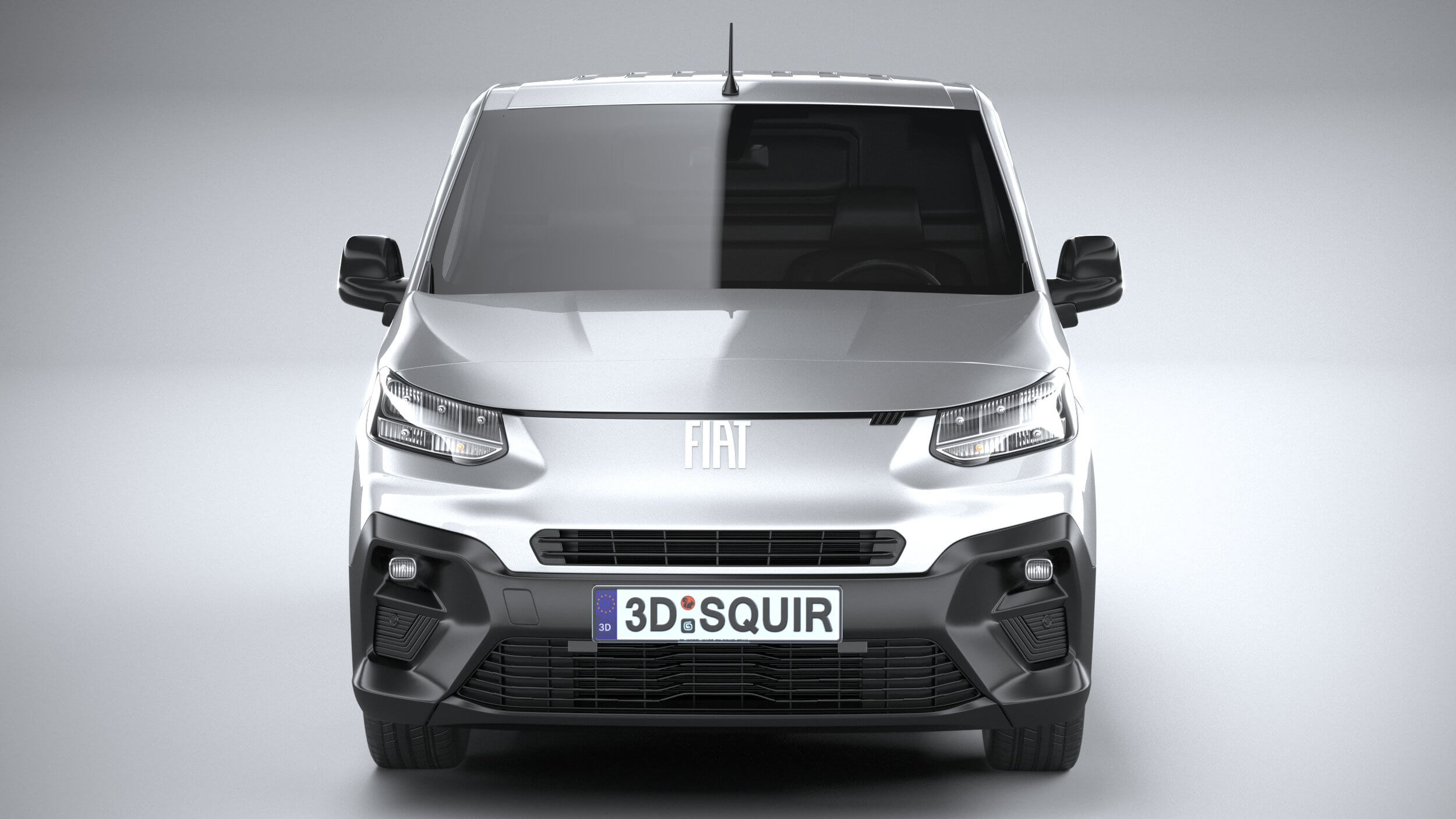 Fiat Doblo 2024 - 3D Model by SQUIR