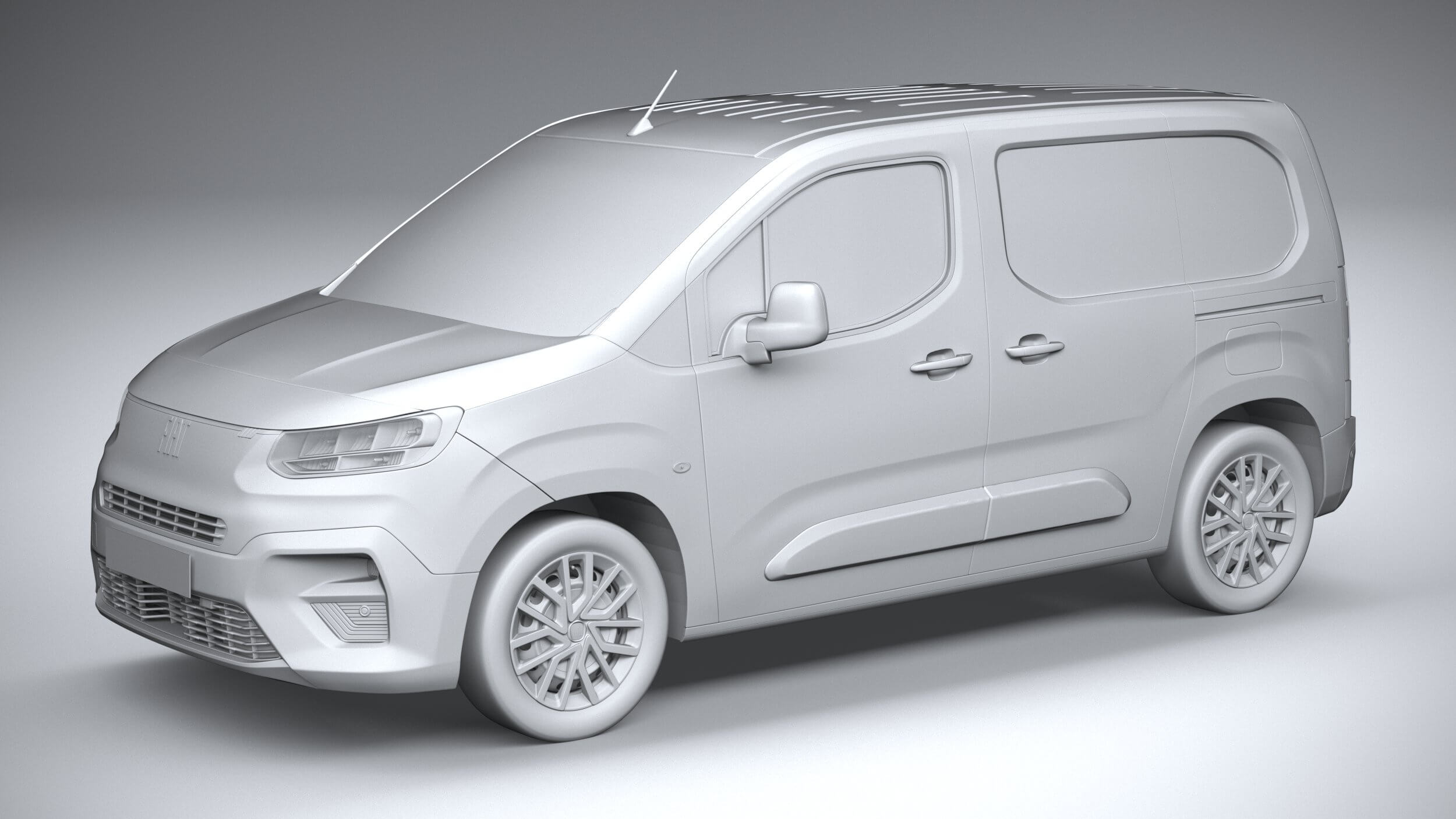 Fiat Doblo 2024 - 3D Model by SQUIR