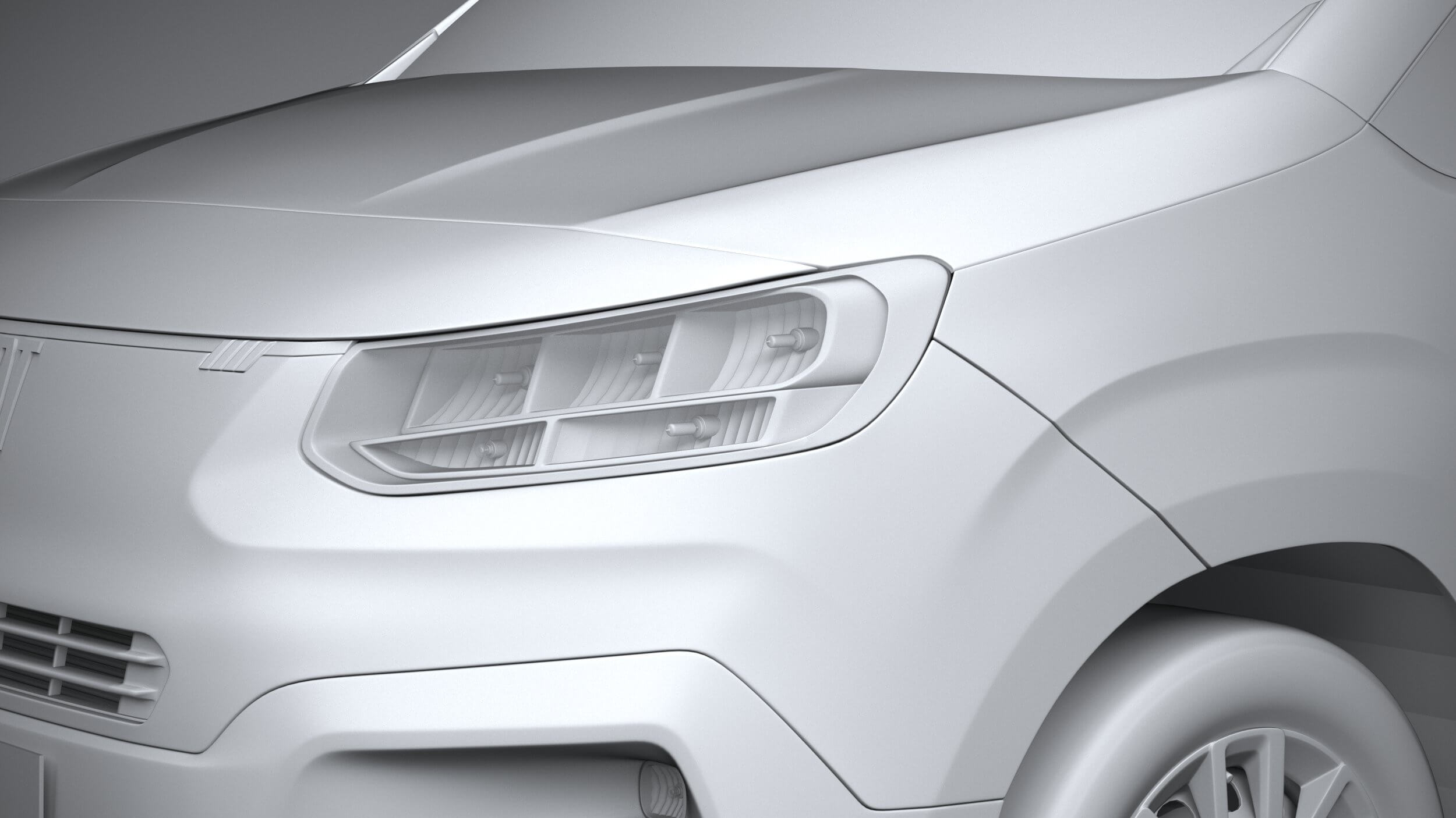 Fiat Doblo 2024 - 3D Model by SQUIR