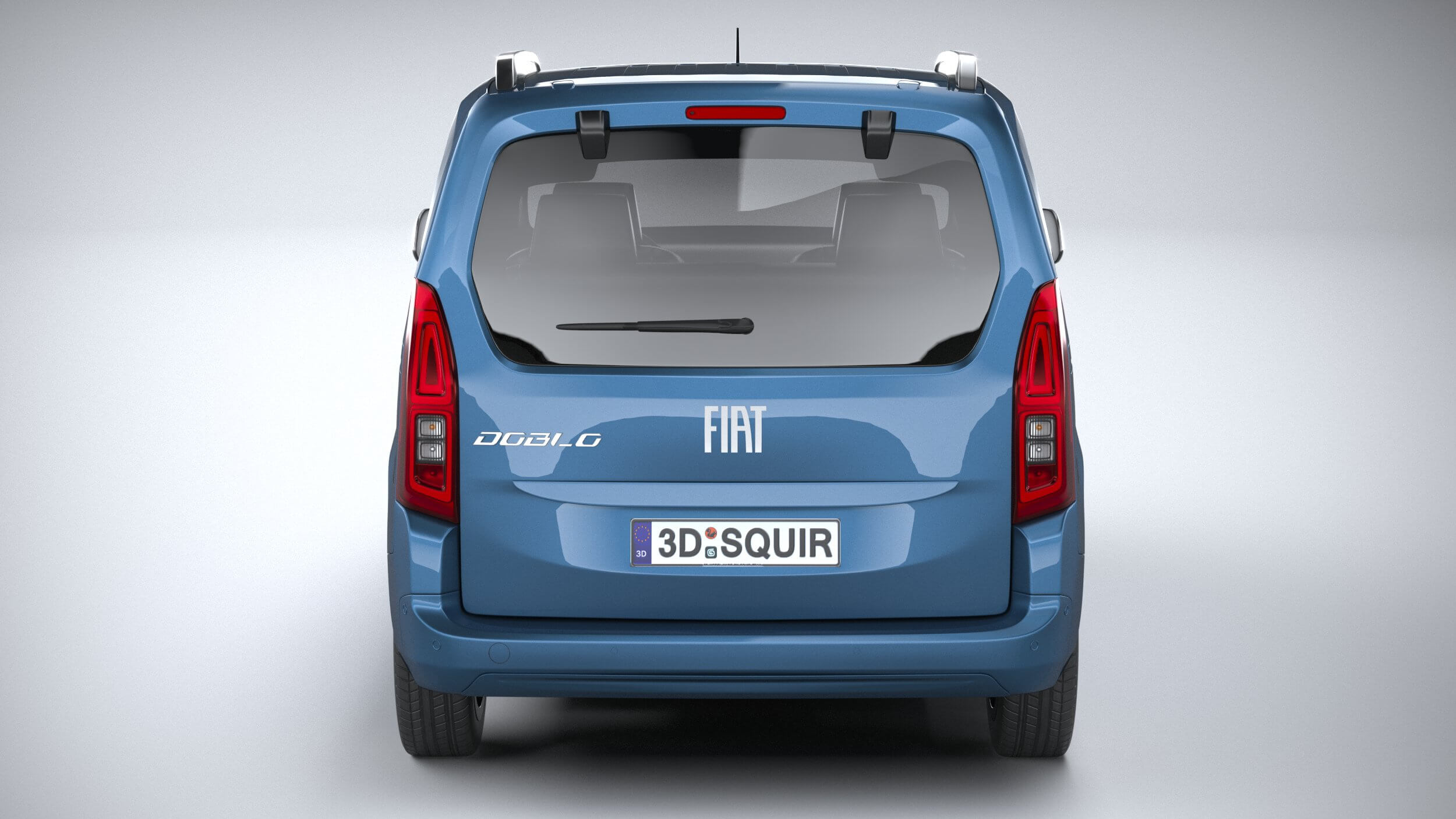 Fiat Doblo Passenger 2024 - 3D Model by SQUIR
