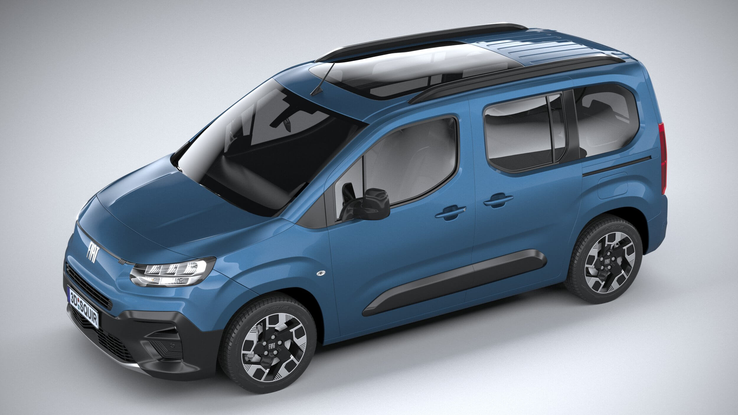 Fiat Doblo Passenger 2024 - 3D Model by SQUIR