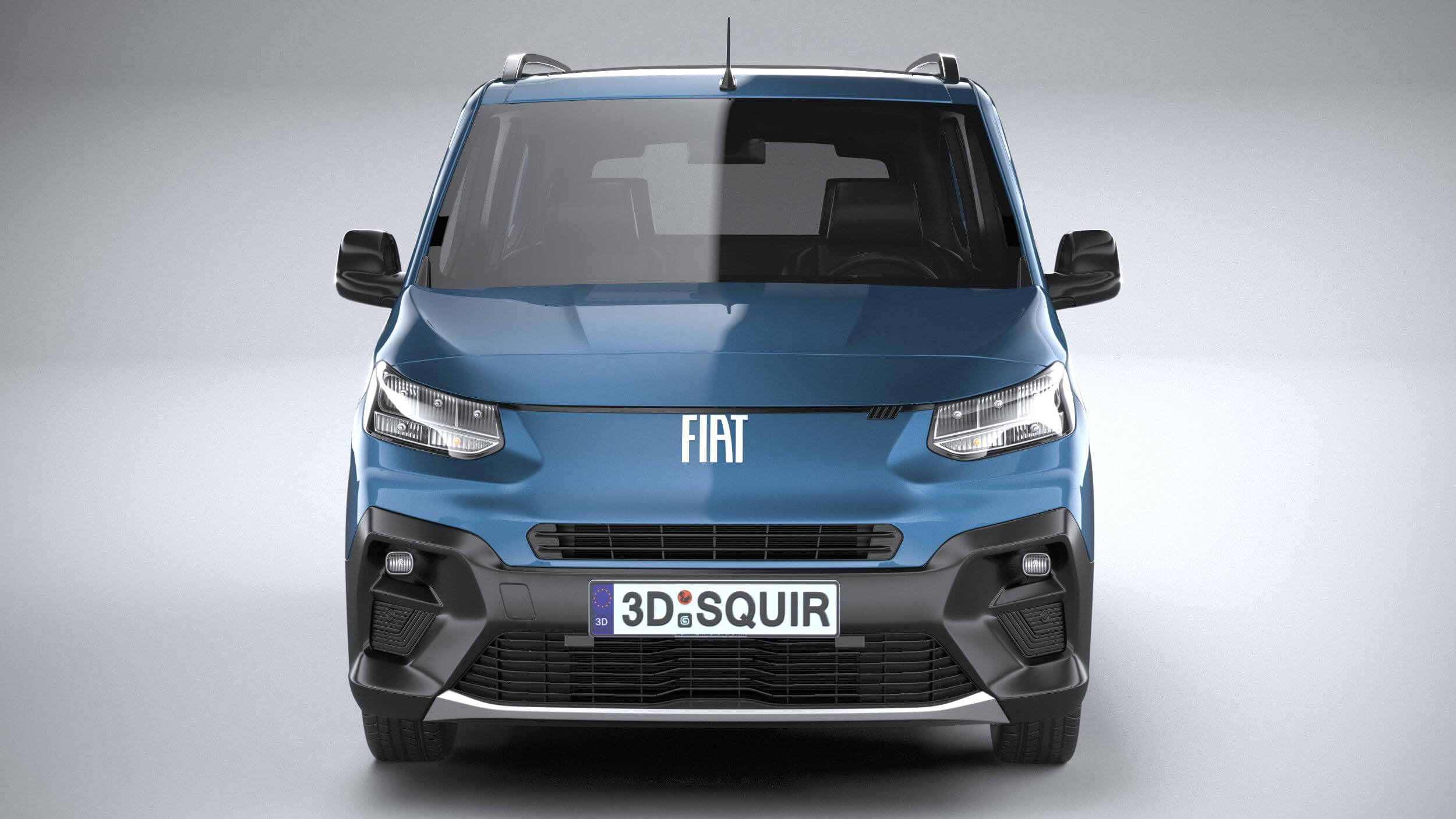 Fiat Doblo Passenger 2024 - 3D Model by SQUIR