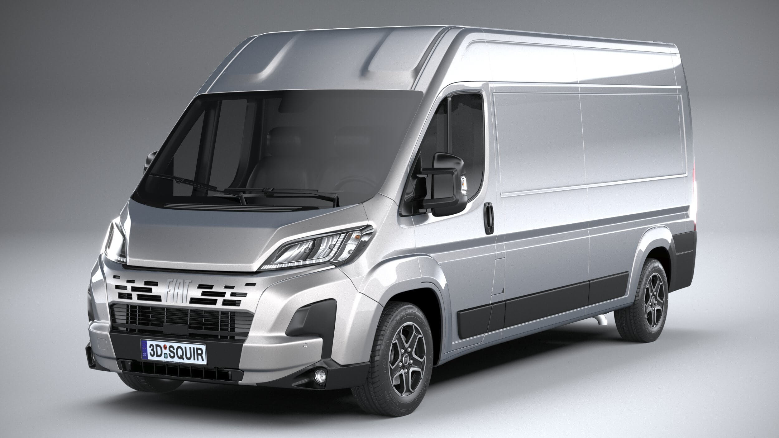 Fiat Ducato L2H2 2024 - 3D Model by SQUIR