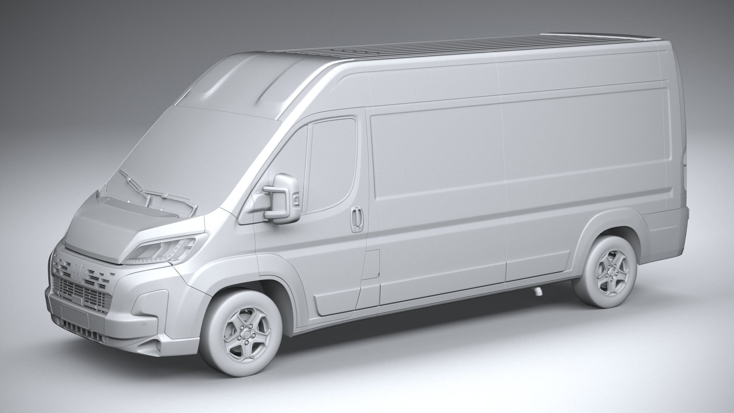 Fiat Ducato L2H2 2024 - 3D Model by SQUIR