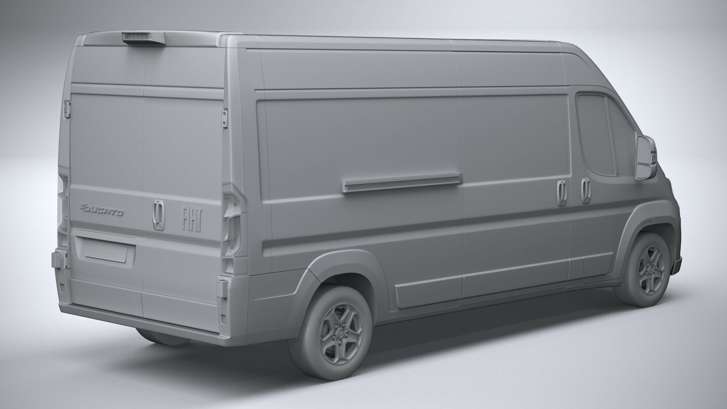 Fiat Ducato L2H2 2024 - 3D Model by SQUIR