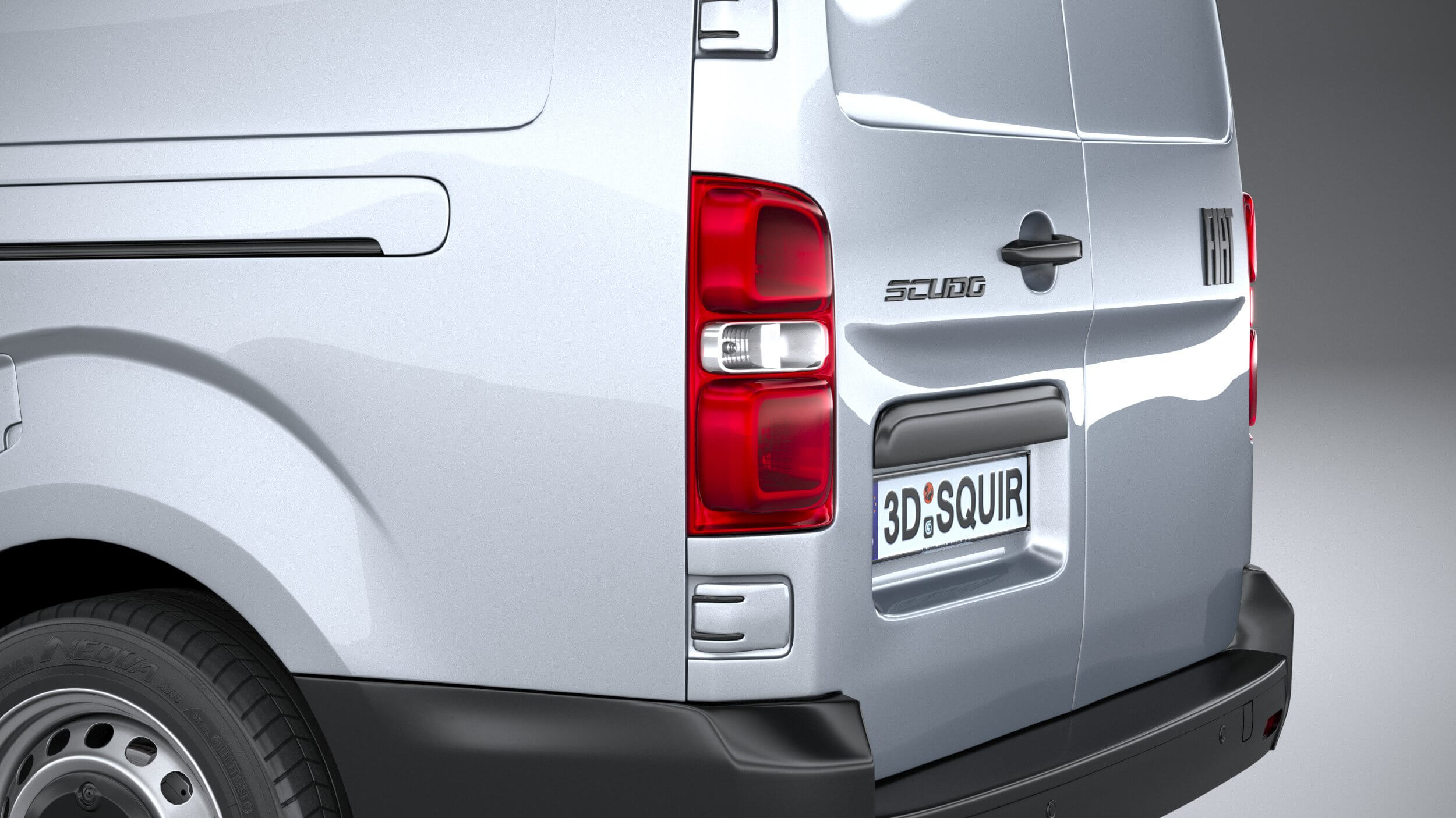 Fiat Scudo L3 2024 - 3D Model by SQUIR