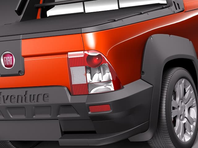 Fiat Strada Adventure 2012 - 3D Model by SQUIR