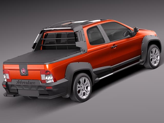 Fiat Strada Adventure 2012 - 3D Model by SQUIR