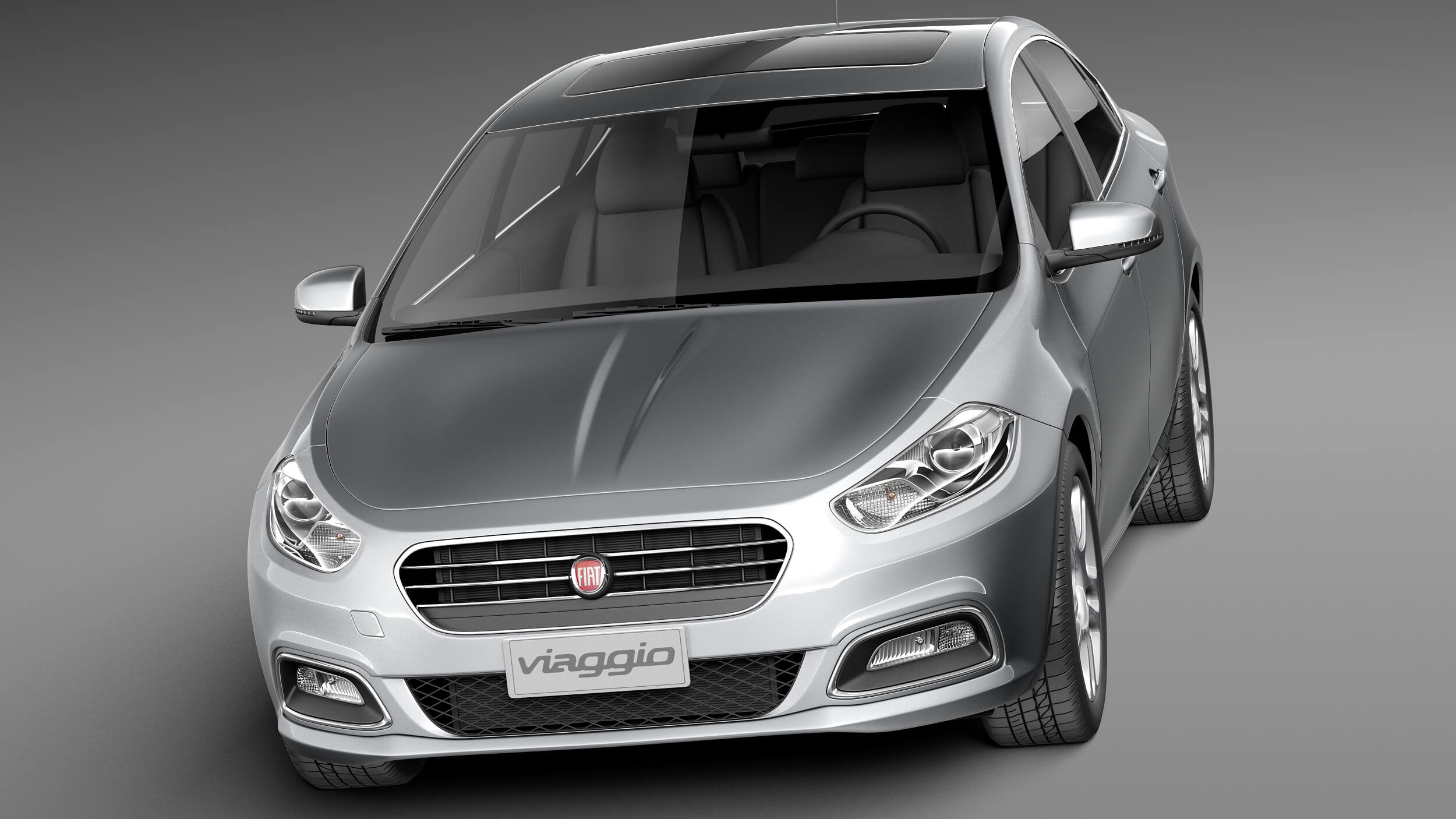 Fiat Viaggio 2013 - 3D Model by SQUIR