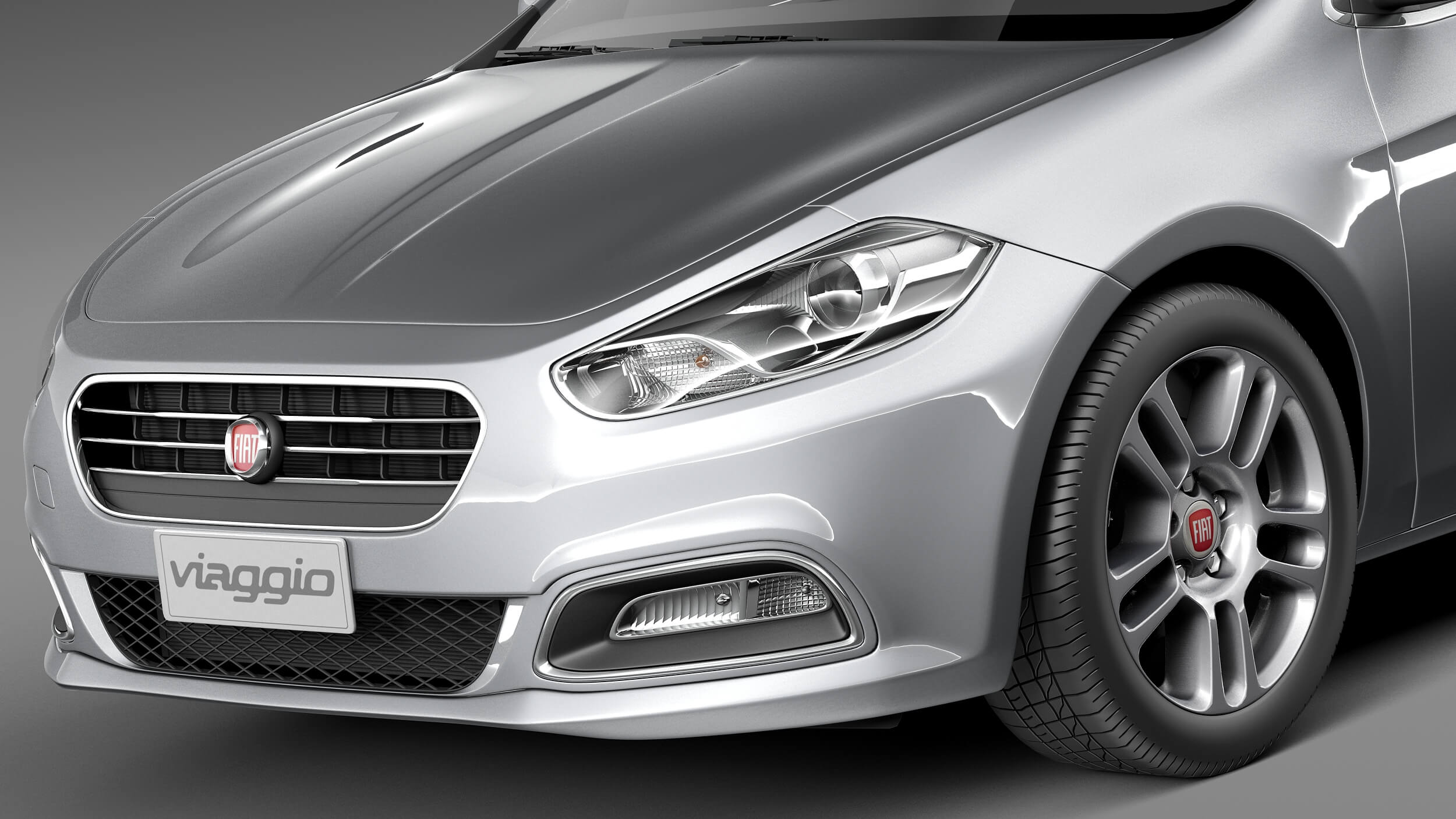 Fiat Viaggio 2013 - 3D Model by SQUIR