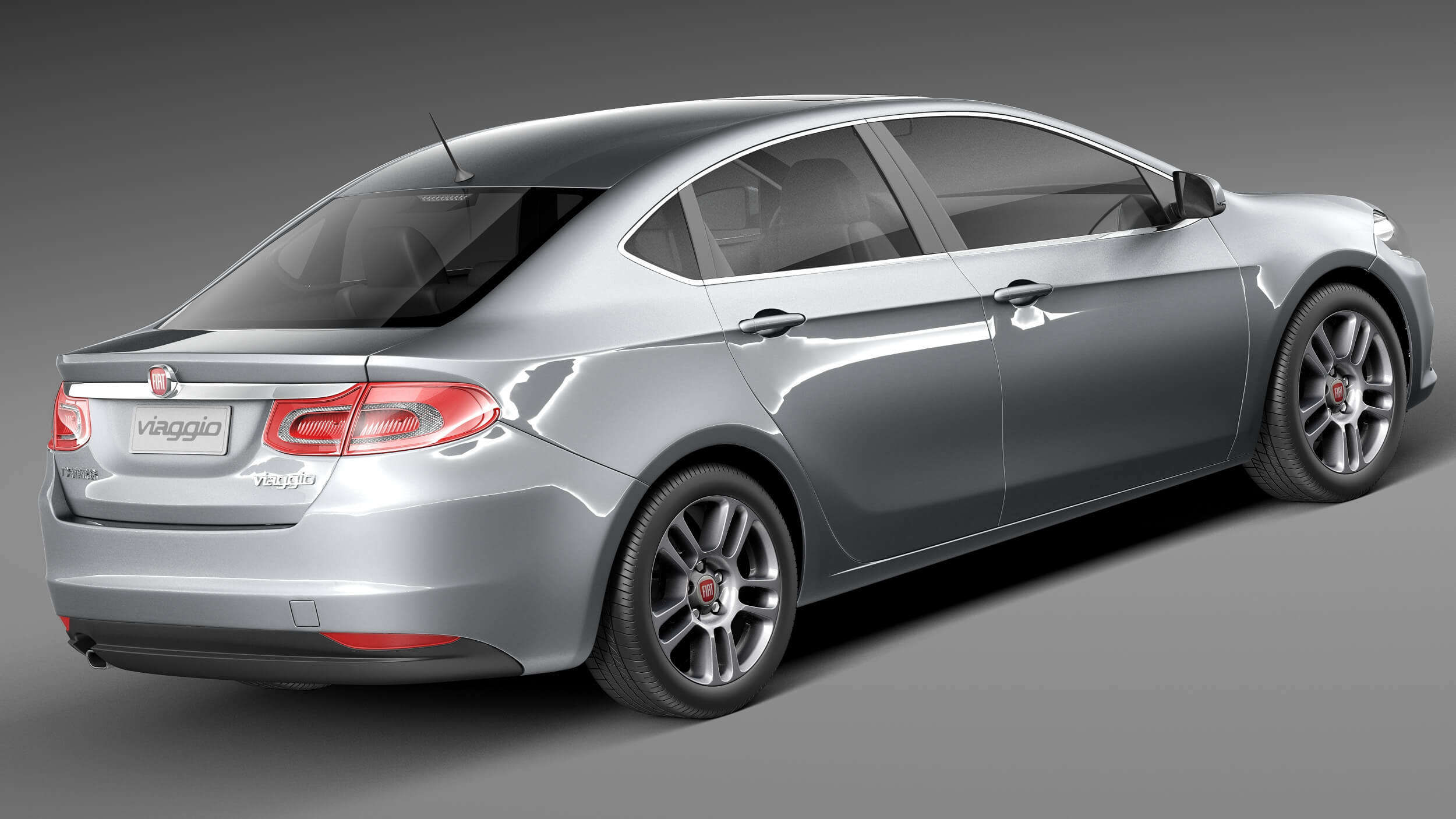 Fiat Viaggio 2013 - 3D Model by SQUIR