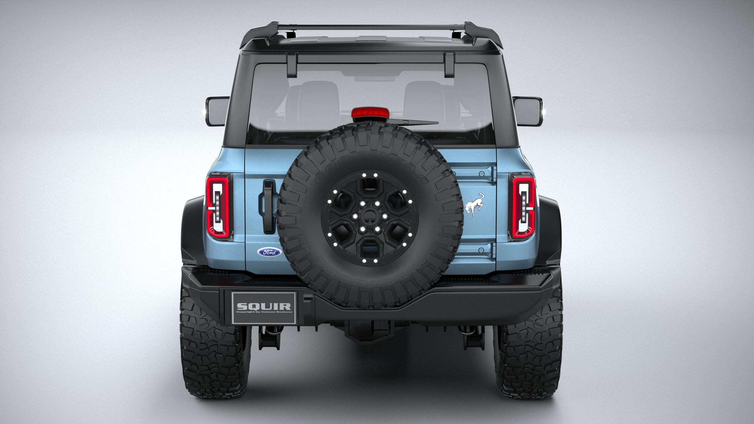 Ford Bronco Badlands 2-Door 2021 3D Model by SQUIR