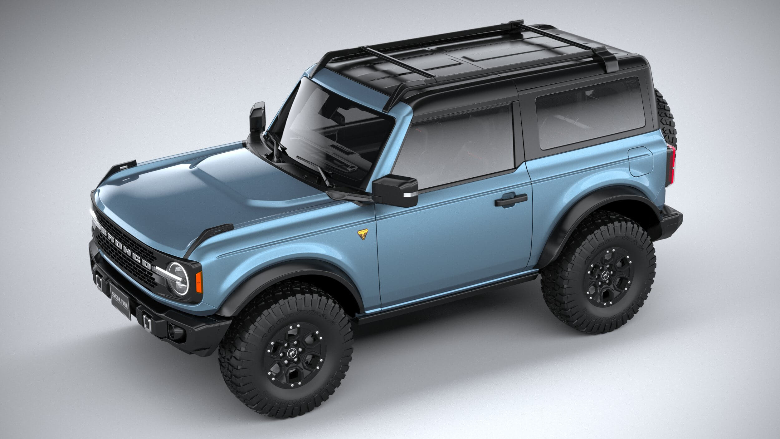 Ford Bronco Badlands 2-Door 2021 3D Model by SQUIR