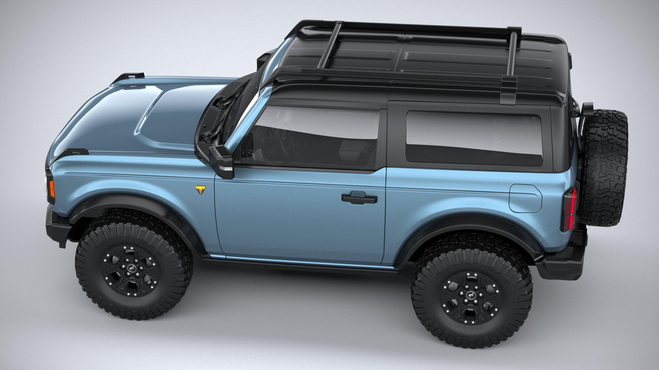 Ford Bronco Badlands 2-Door 2021 3D Model by SQUIR