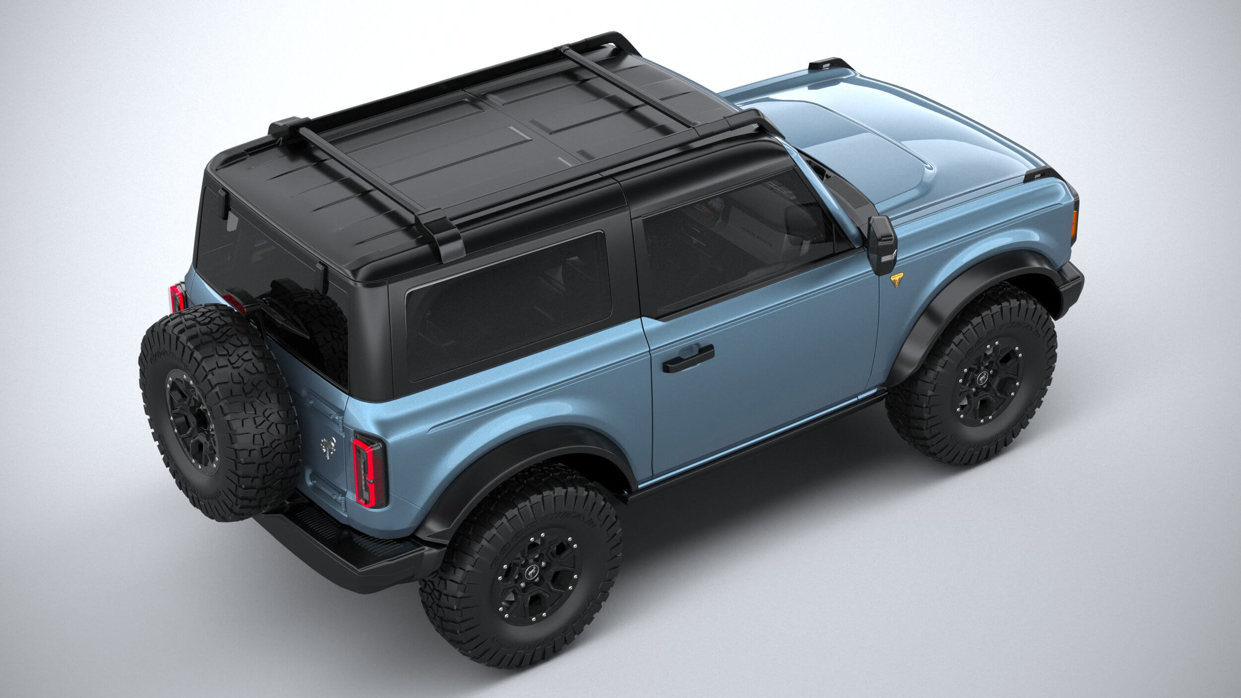 Ford Bronco Badlands 2-Door 2021 3D Model by SQUIR