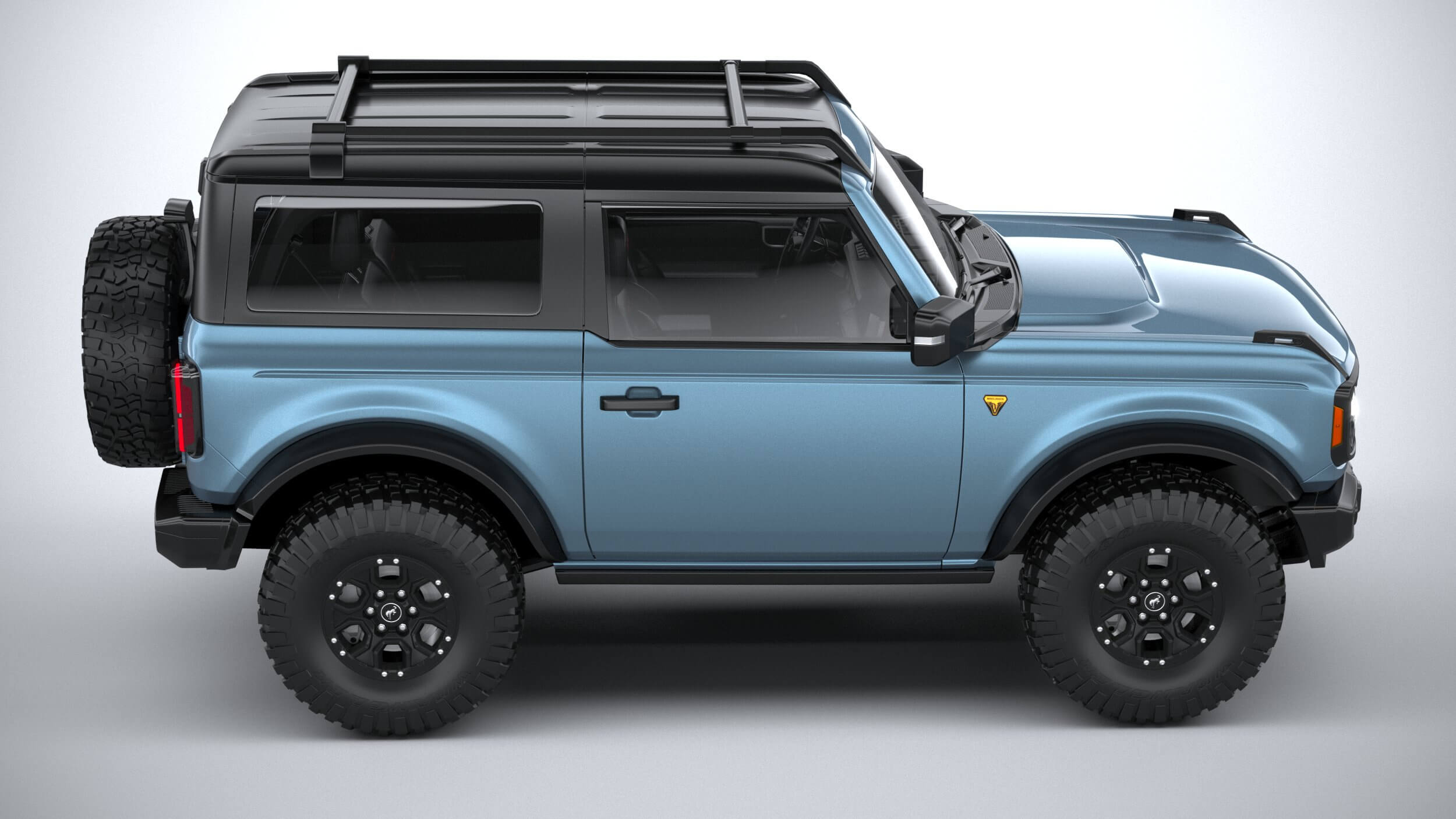 Ford Bronco Badlands 2-Door 2021 3D Model by SQUIR