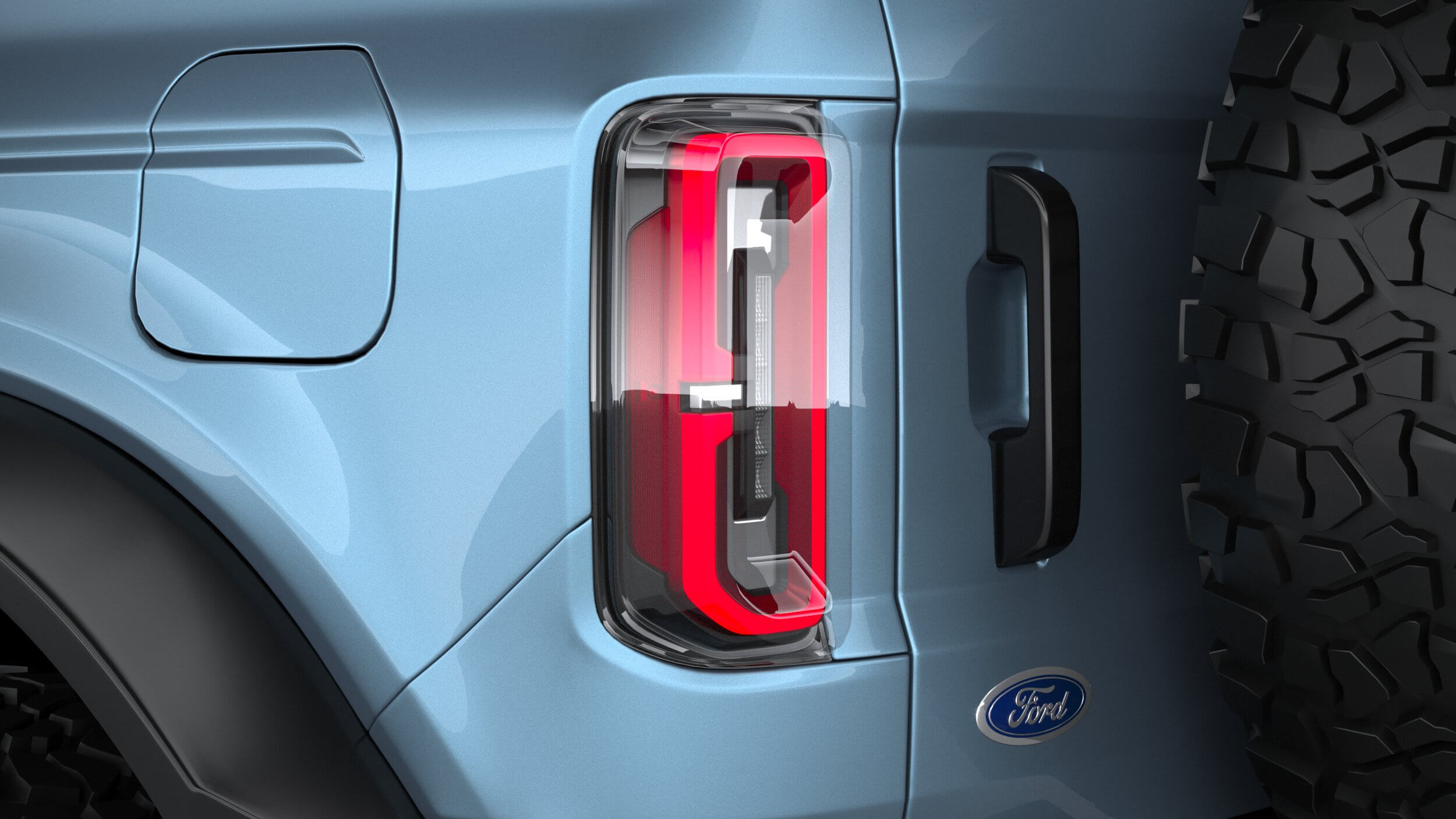 Ford Bronco Badlands 2-Door 2021 3D Model by SQUIR