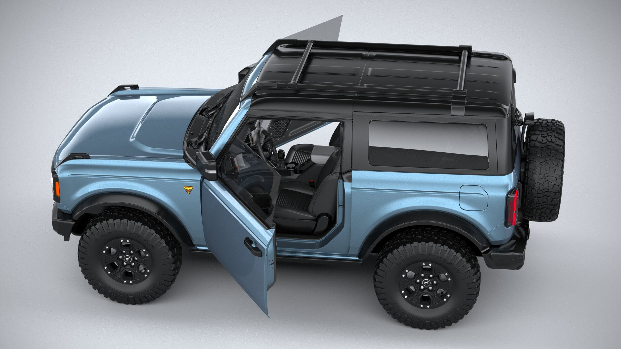 Ford Bronco Badlands 2-Door 2021 3D Model by SQUIR