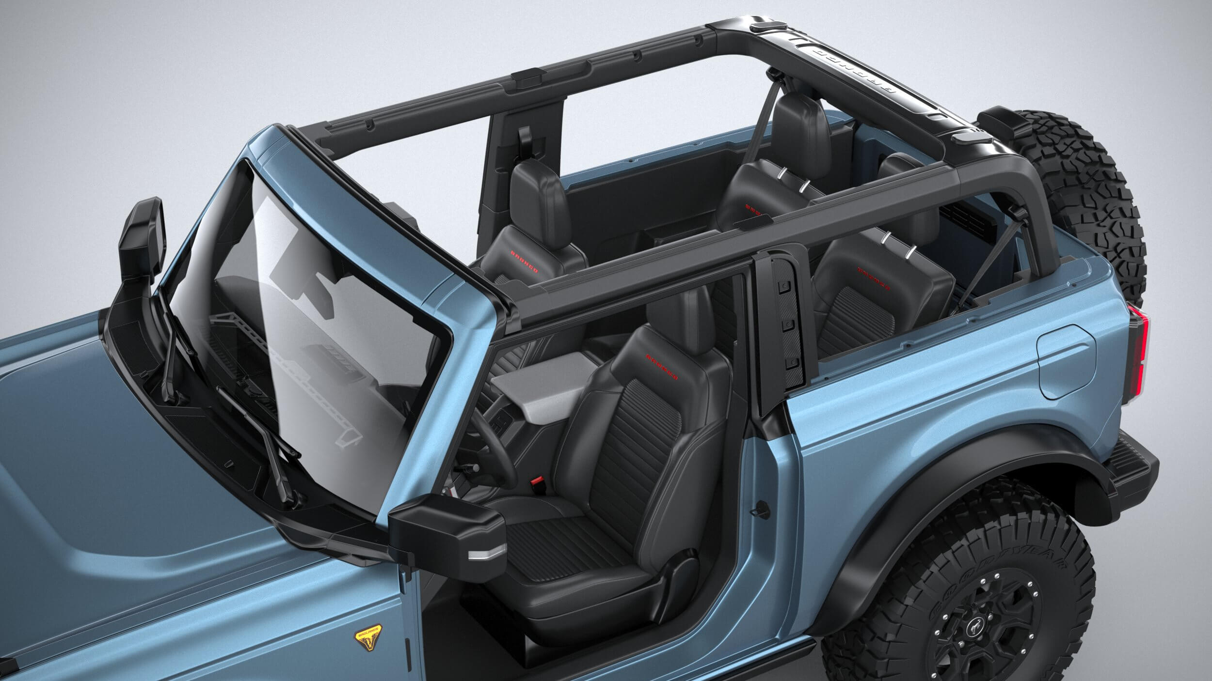 Ford Bronco Badlands 2-Door 2021 3D Model by SQUIR