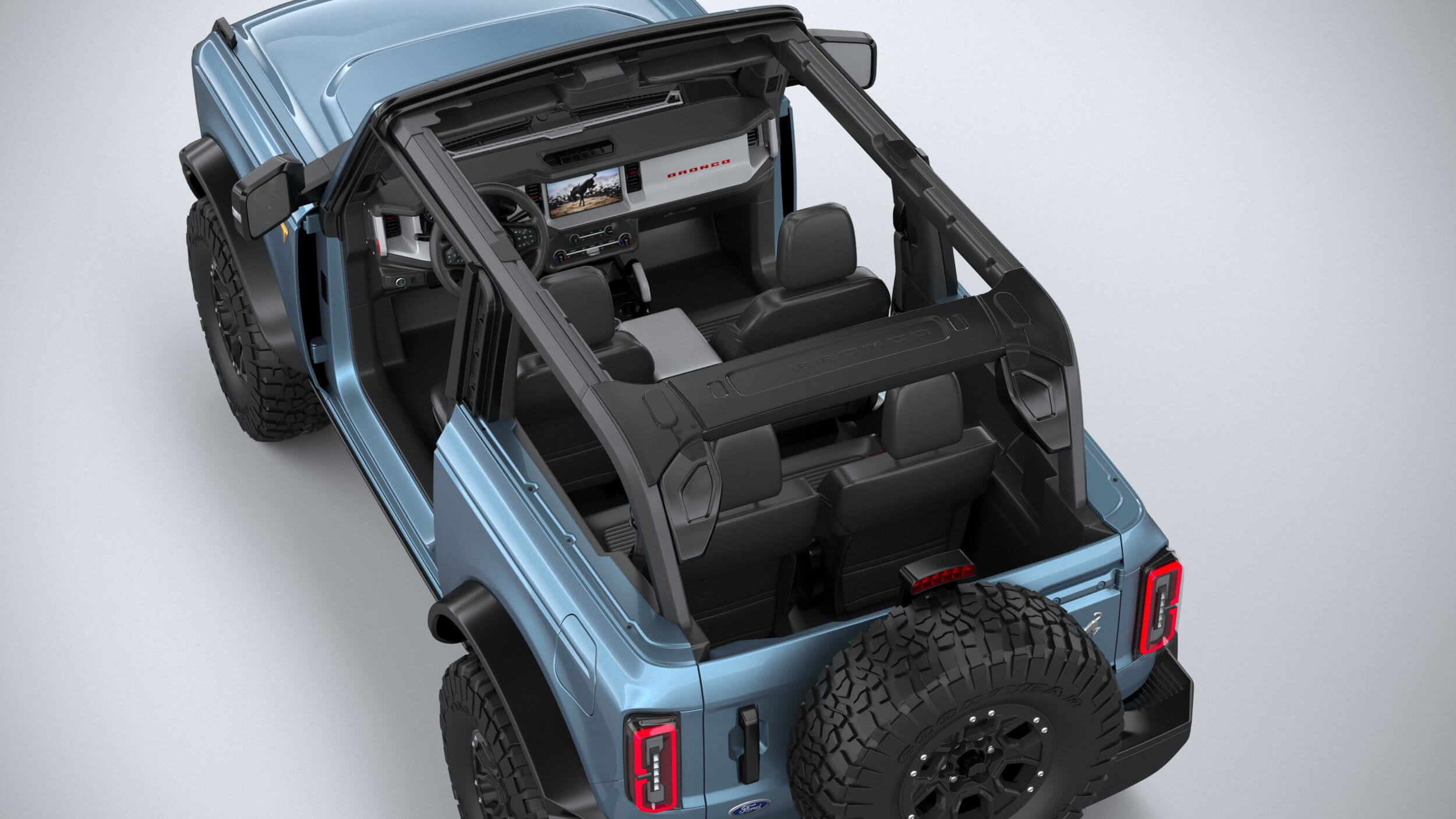 Ford Bronco Badlands 2-Door 2021 3D Model by SQUIR