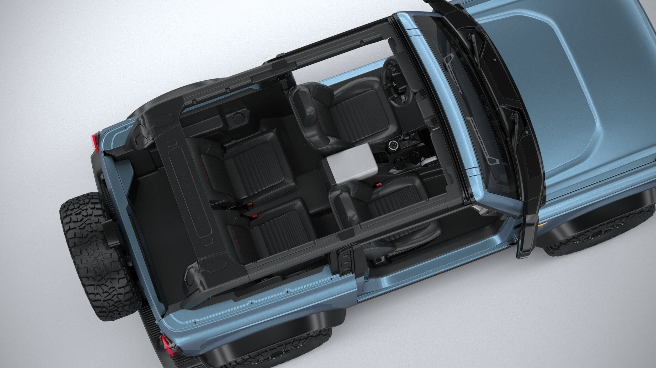 Ford Bronco Badlands 2-Door 2021 3D Model by SQUIR