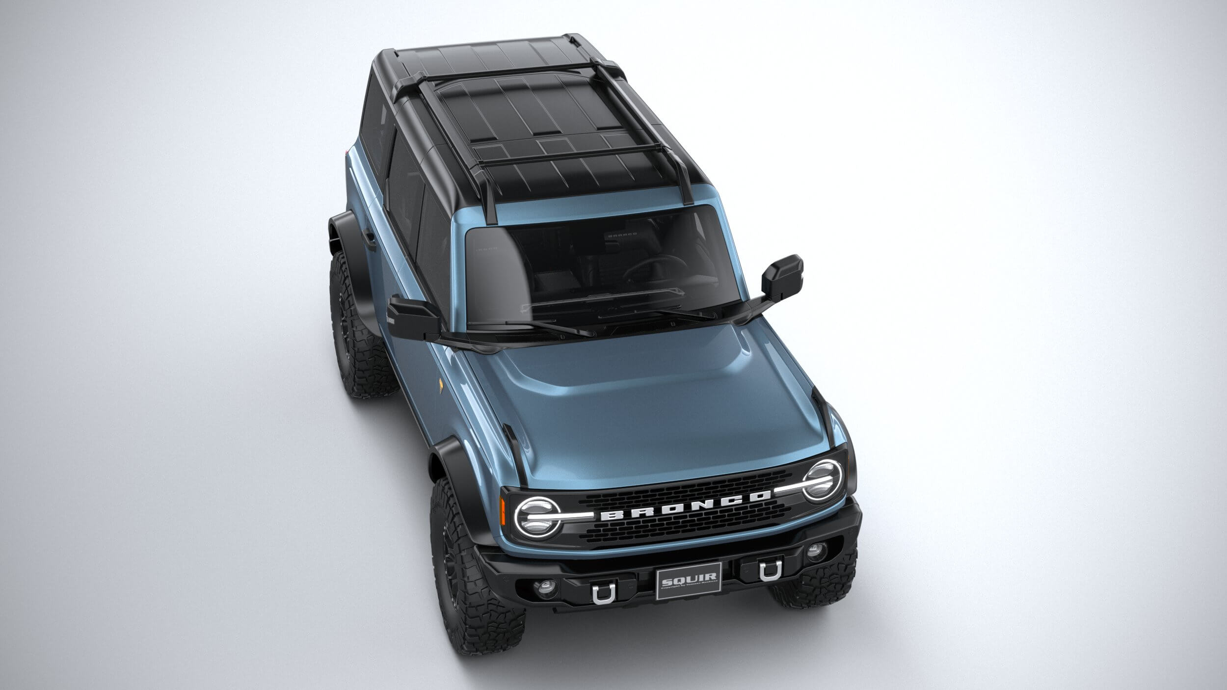 Ford Bronco Badlands 4-Door 2021 3D Model by SQUIR